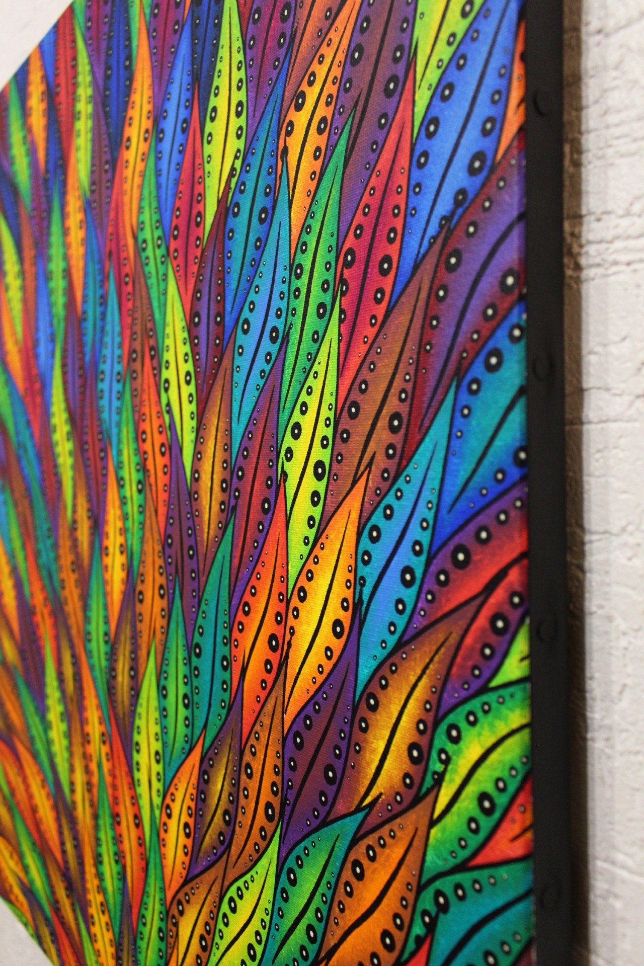 Painting "Flamboyant movement" | Artist Jonathan Pradillon | Jose Art ...