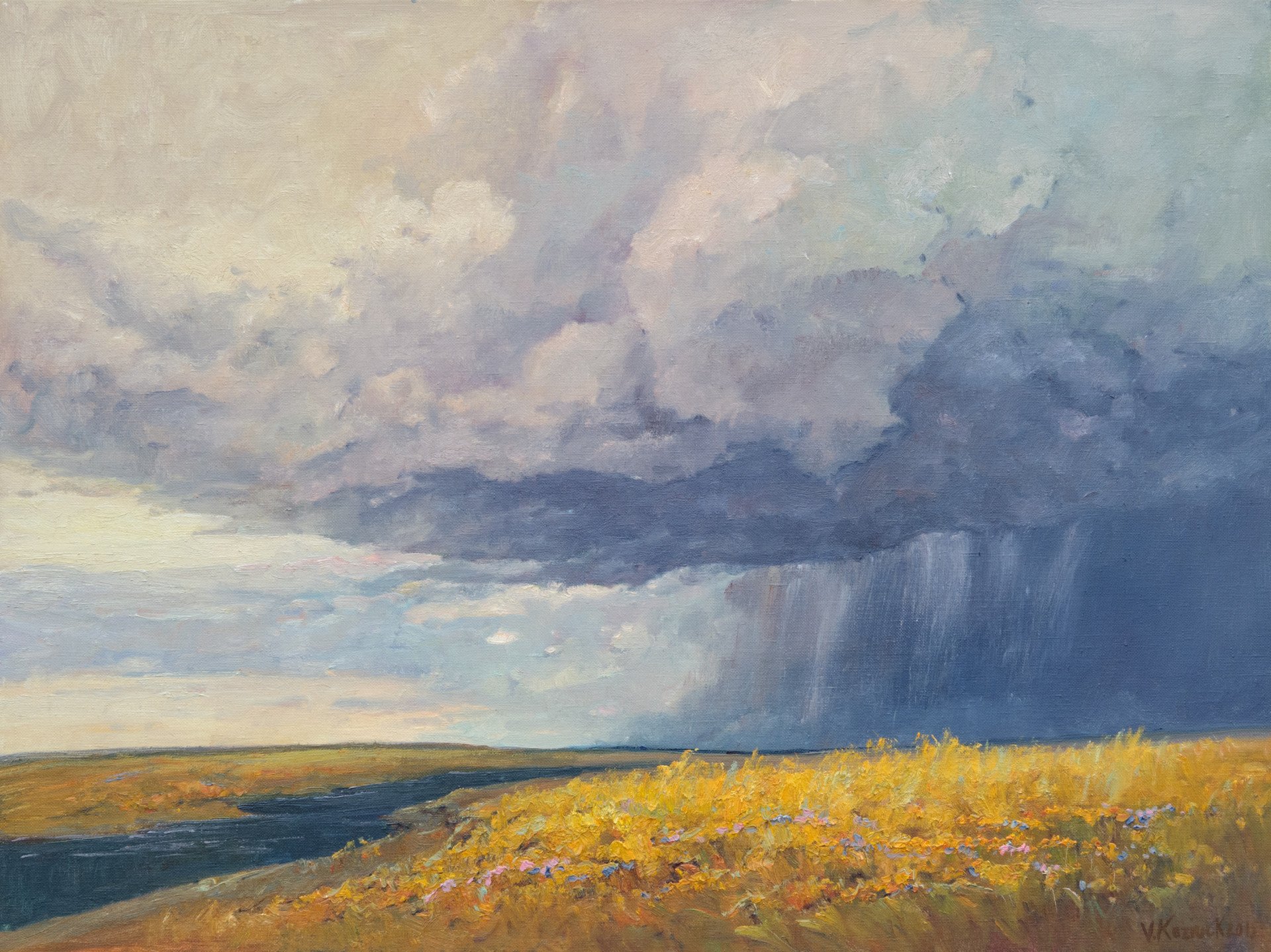 Thunderstorm Painting
