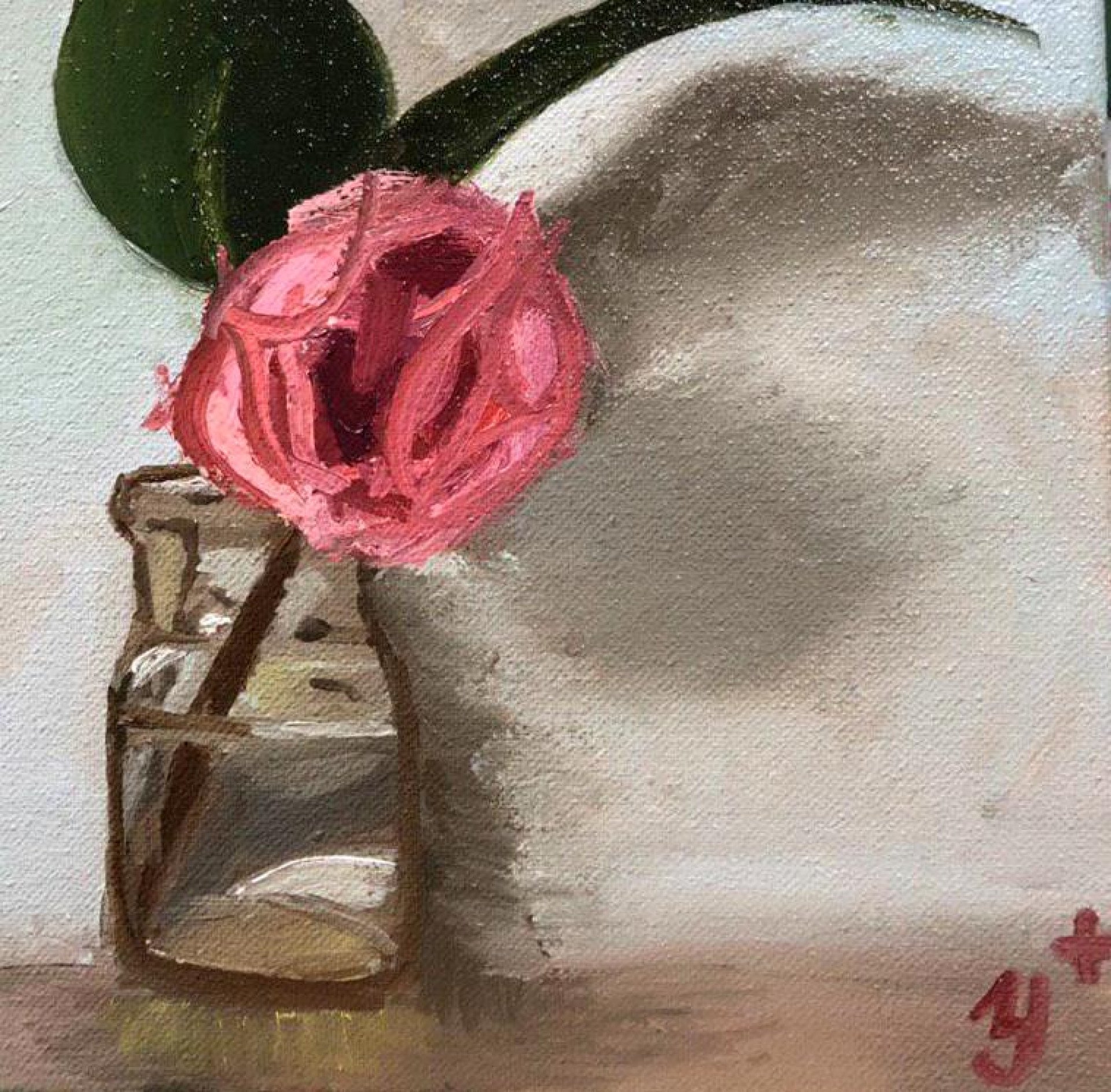 Rose's Mood Painting by ANASTASIIA NAUMENKO - Jose Art Gallery