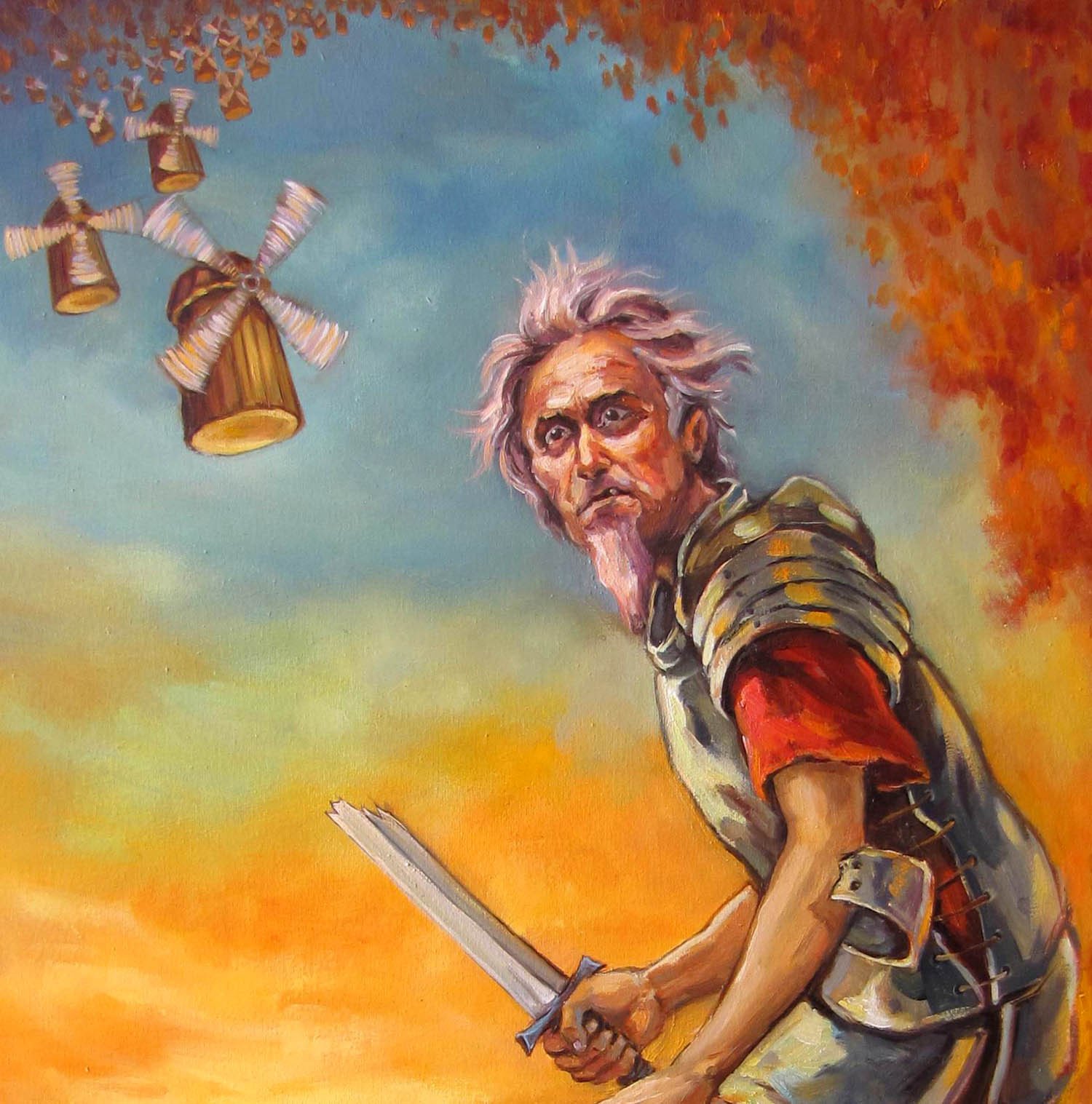 Fight Painting by Kostiantyn Shyptia - Jose Art Gallery
