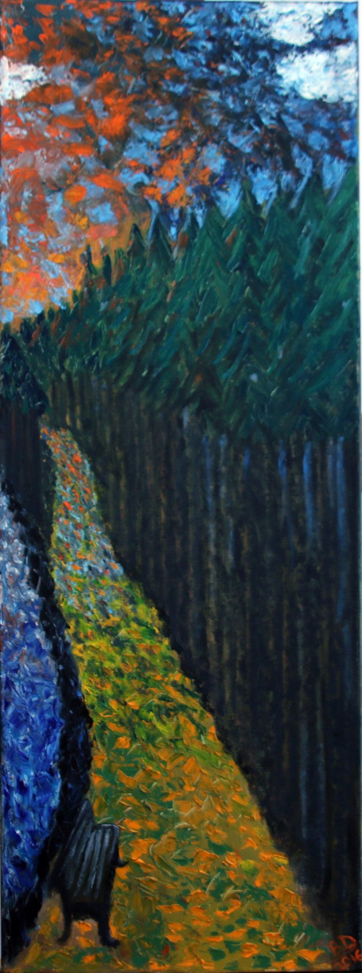 Landscape - Fallen in Love Painting by Biplab Kumar Datta