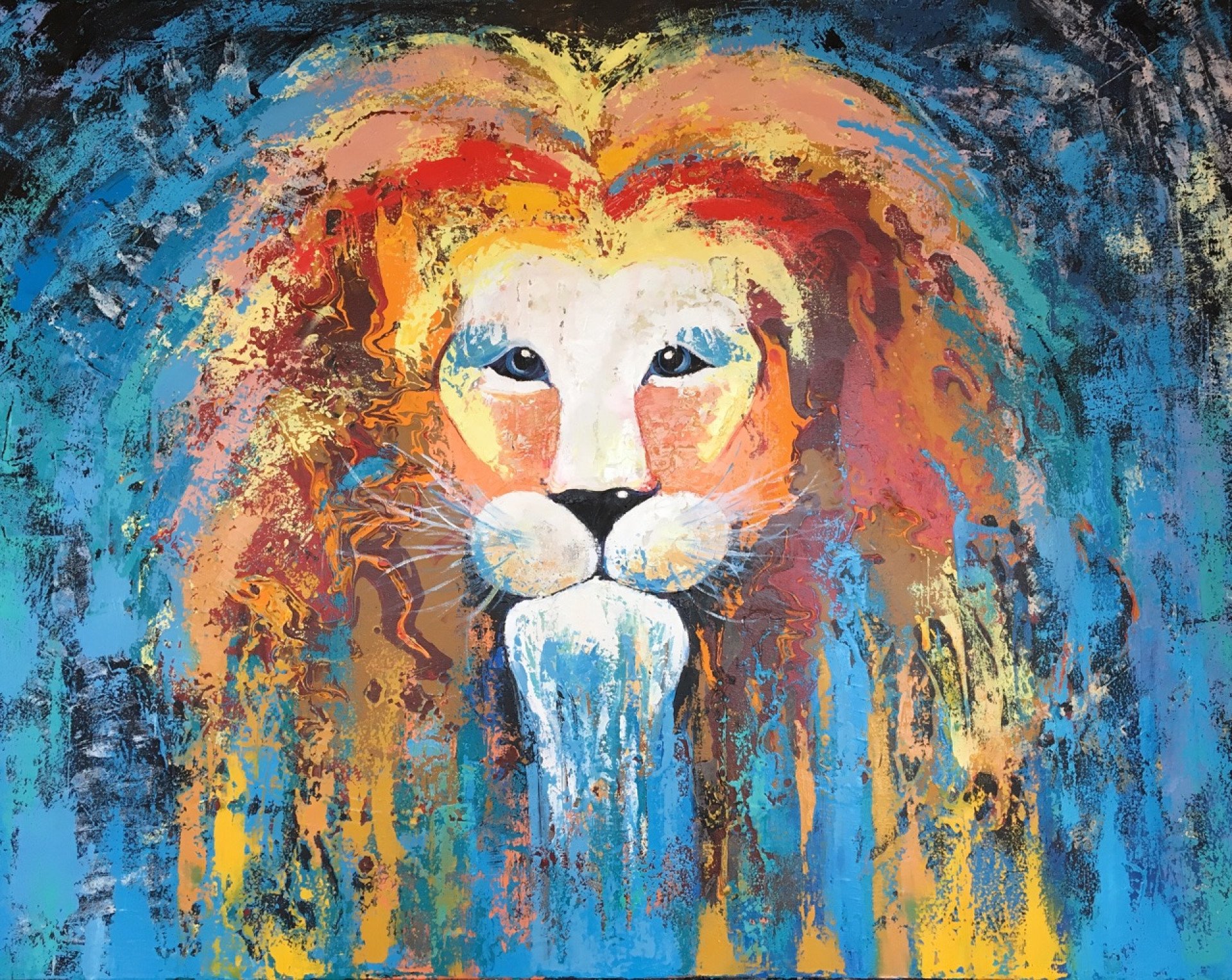 Leon Painting by Anastasia Tarasenko - Jose Art Gallery