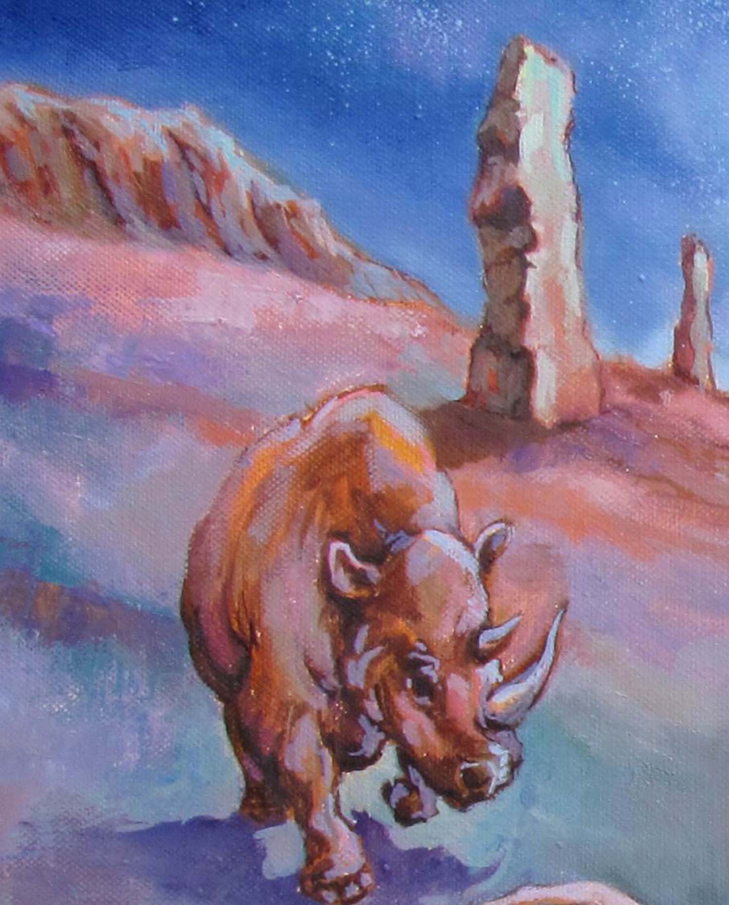 Desert spirit Painting by Kostiantyn Shyptia - Jose Art Gallery