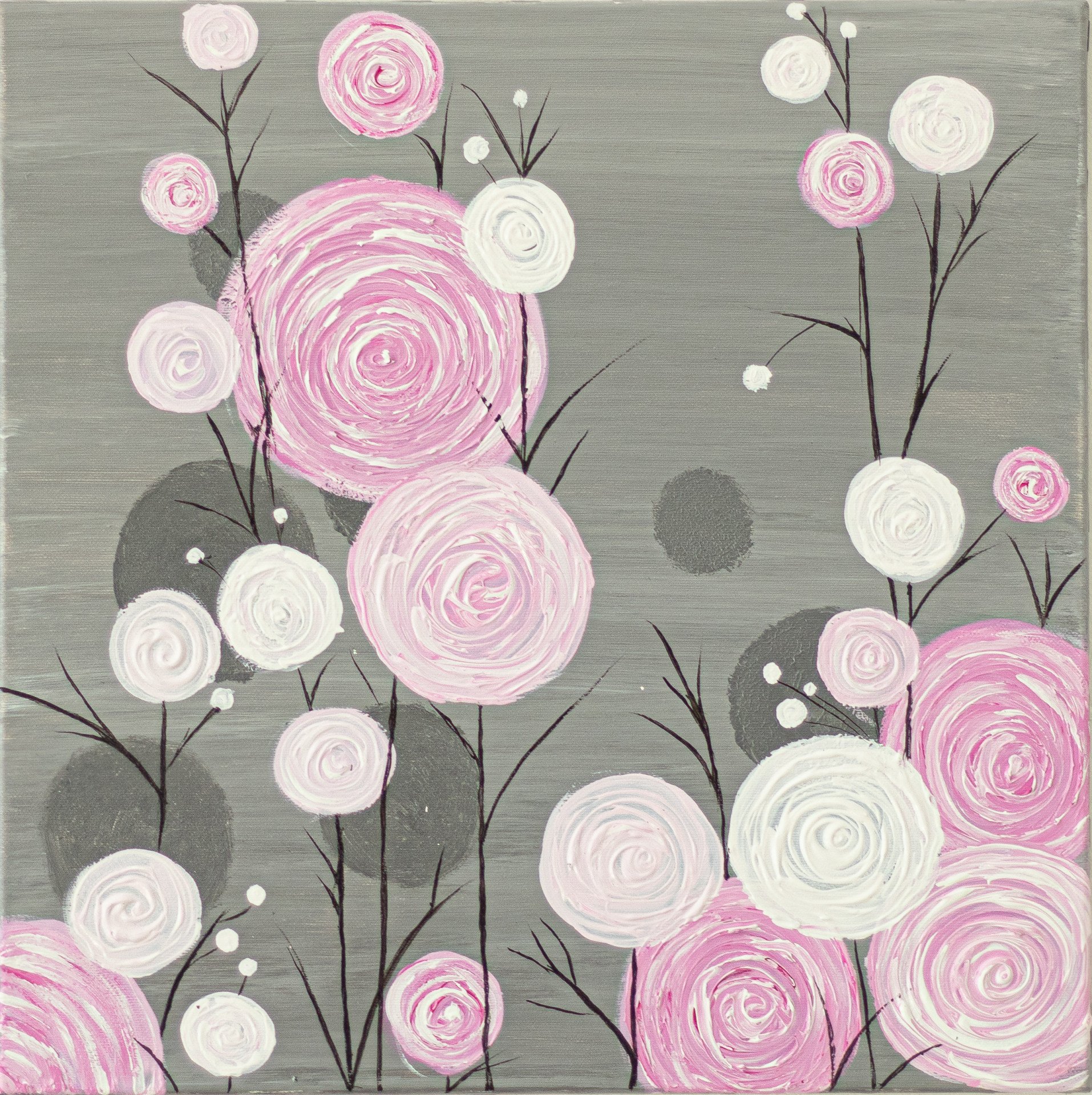 Life in pink Painting by Yuliia Borodii - Jose Art Gallery