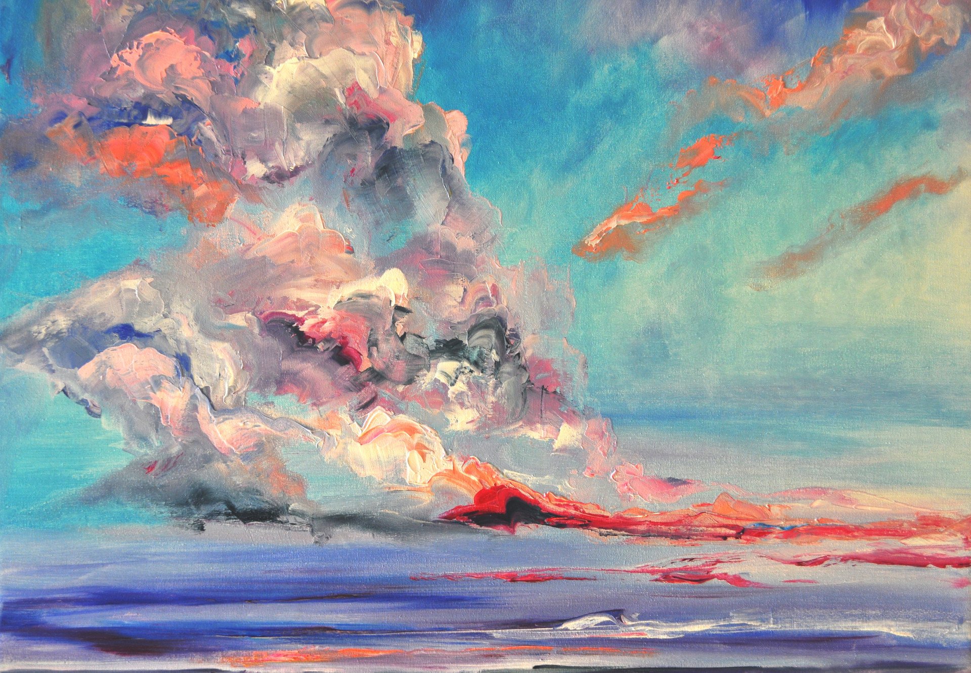 Картина «Схід сонця над океаном Олена Ден Jose Art Gallery
