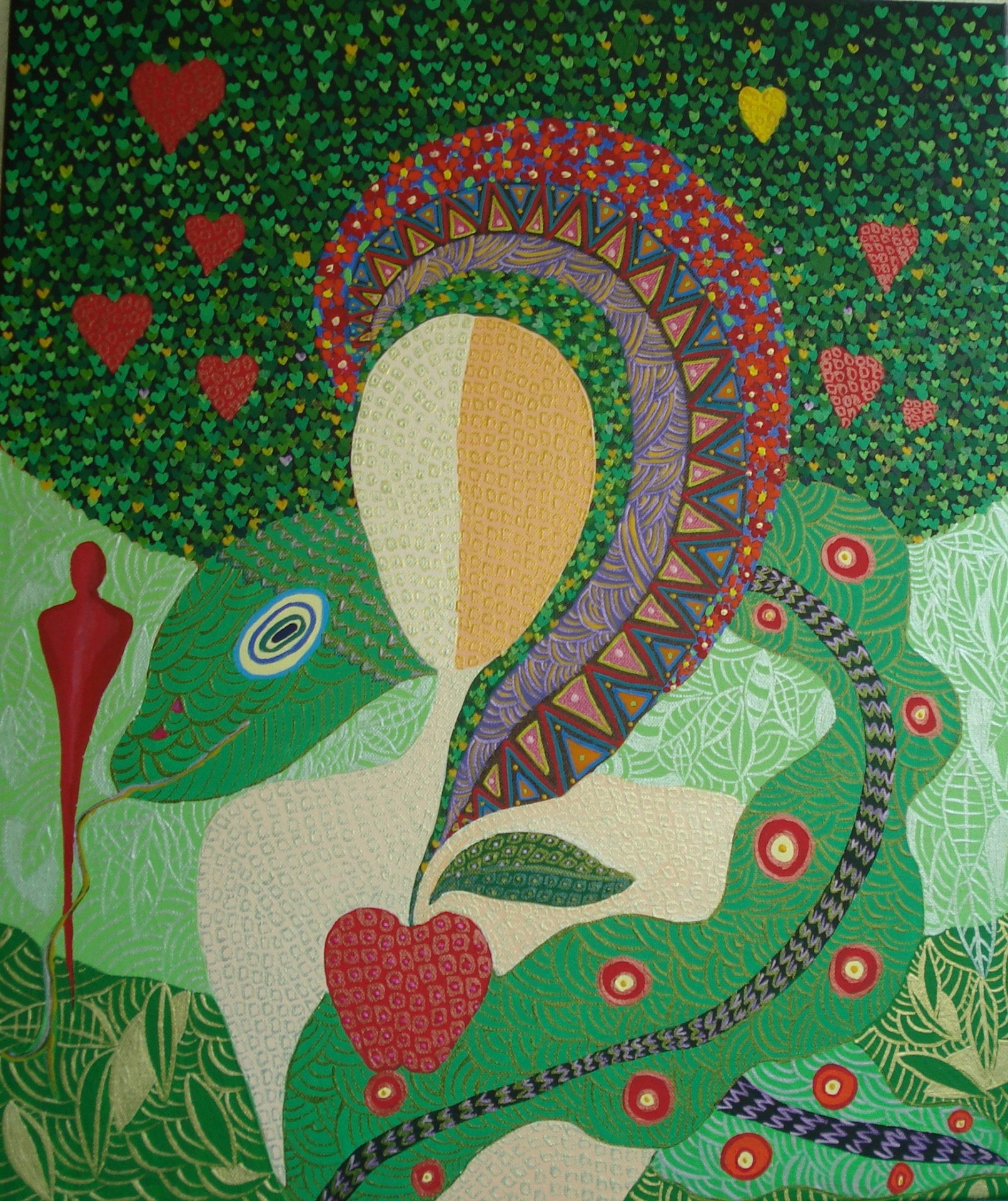 Eva Painting by Mimi Revencu - Jose Art Gallery