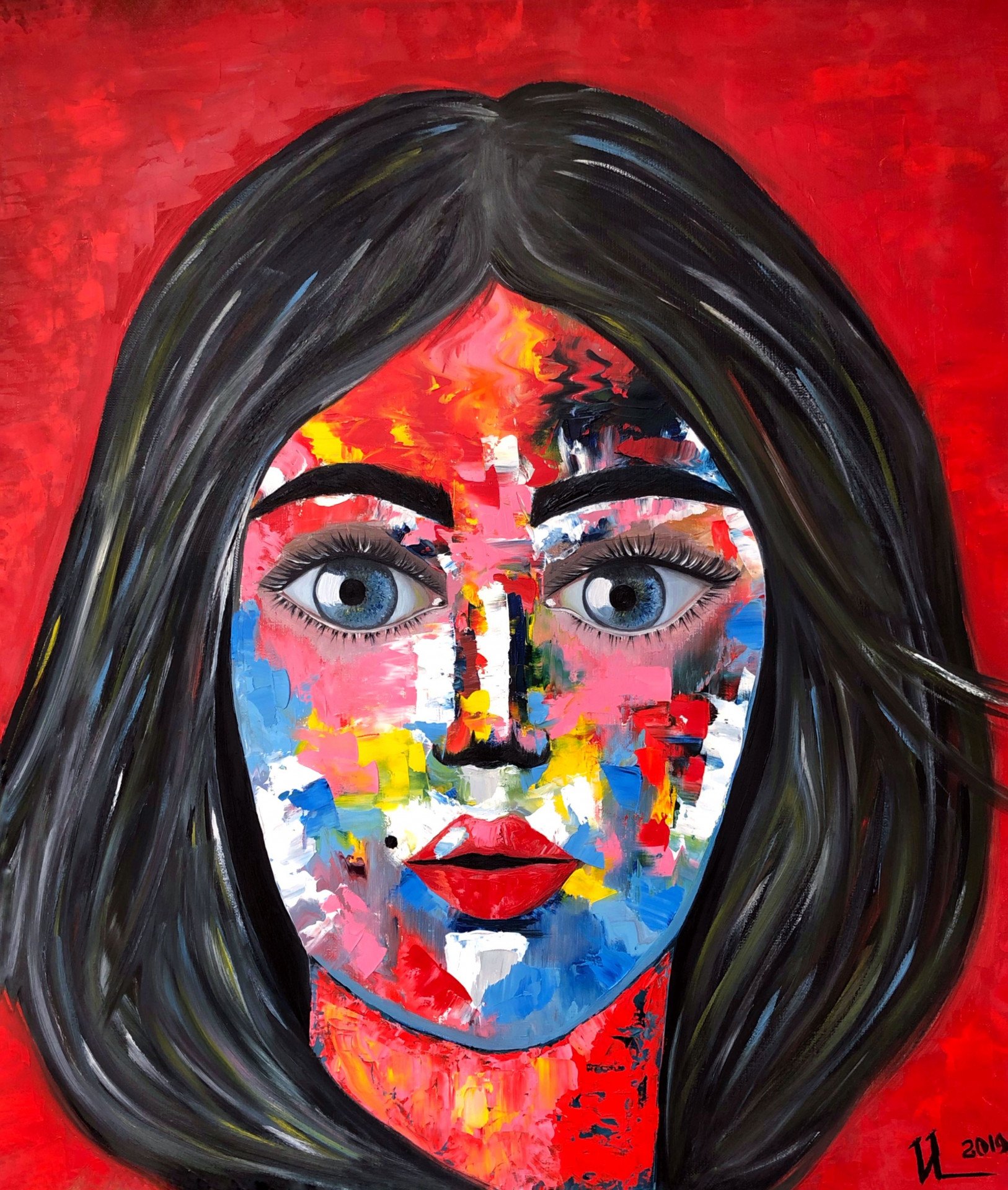 Colored feelings Painting by Inna Miroshnichenko