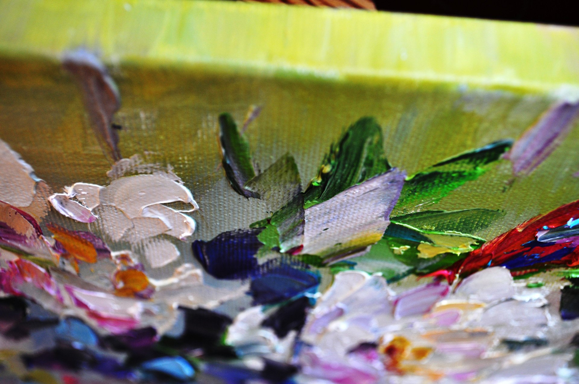 The Color of Happiness Painting by Elena Den - Jose Art Gallery