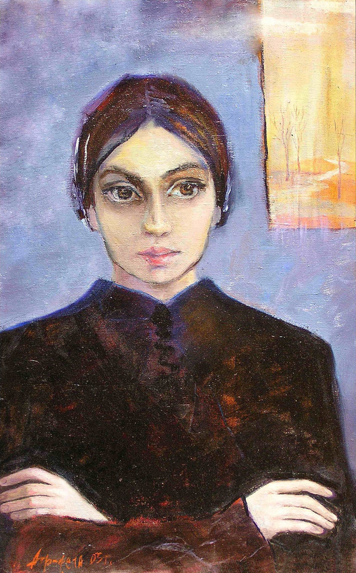 What's next...? Painting by Agrafena Handzyuk