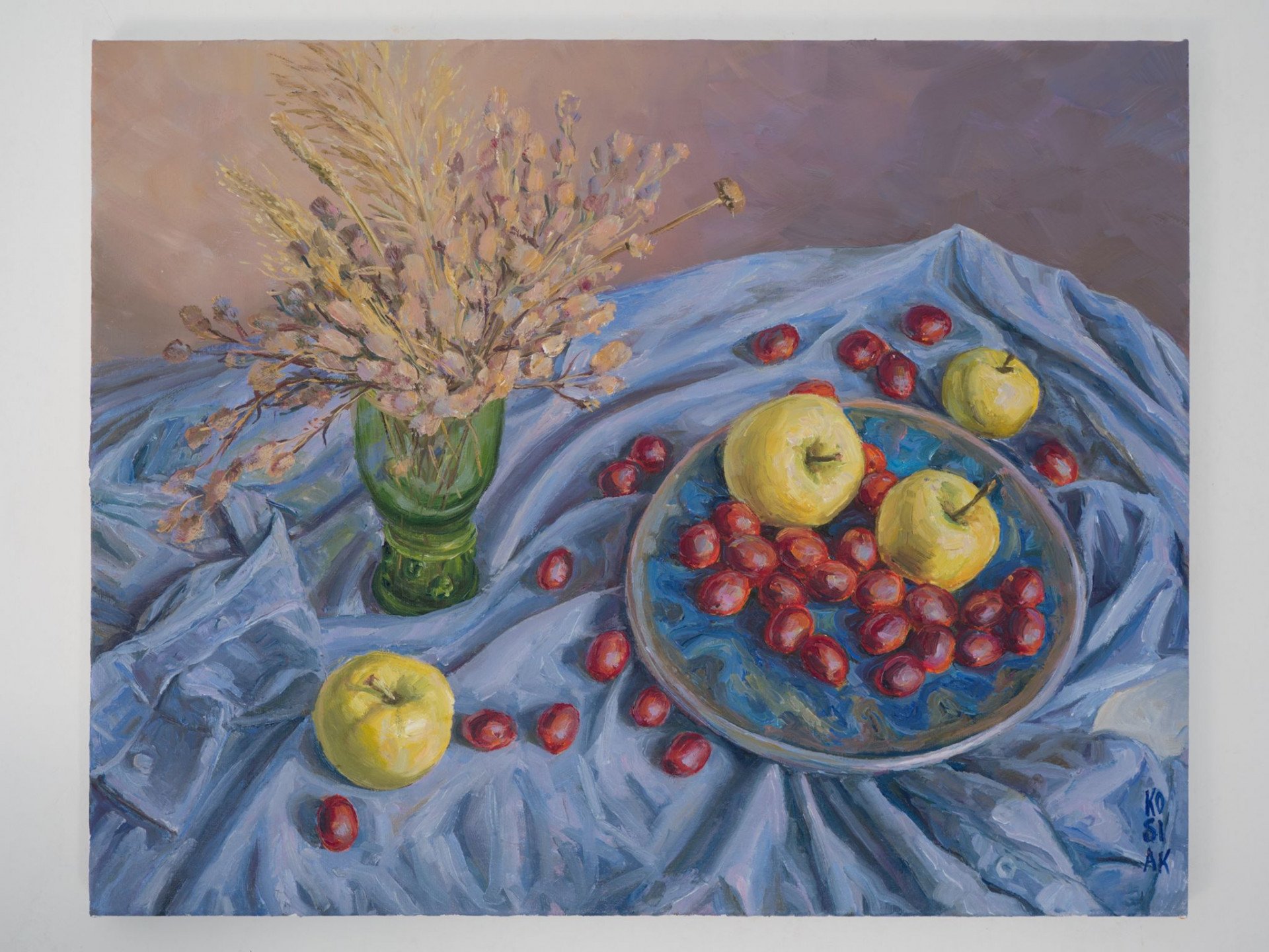 Summer still life Painting by Ekaterina Kosyak