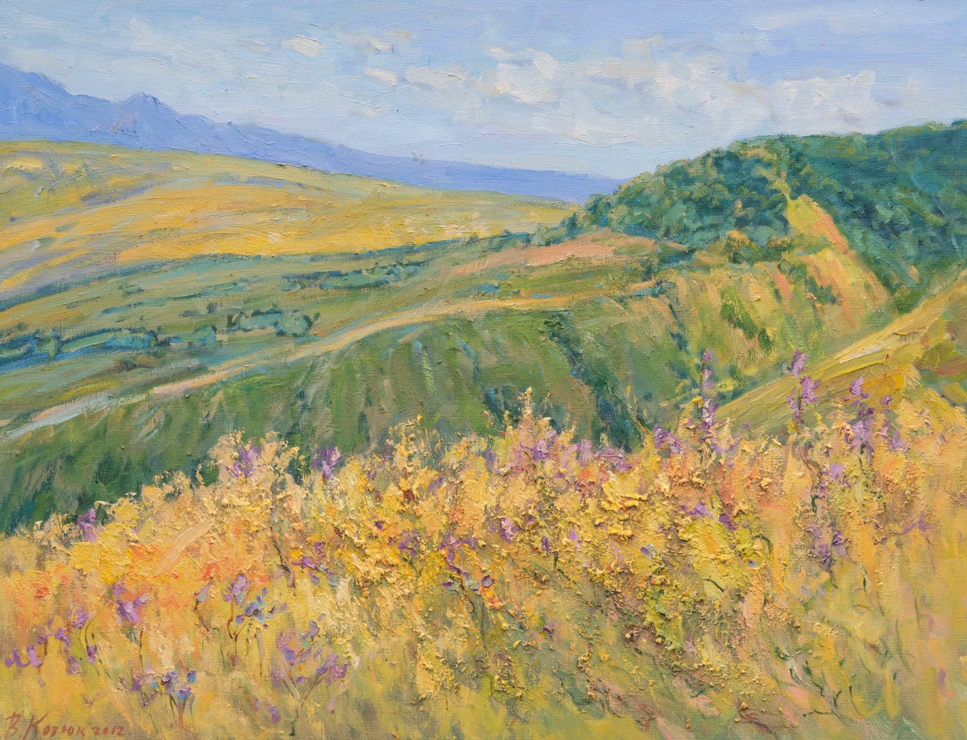 Crimea Drawing - Vladimir Koziuck - Jose Art Gallery