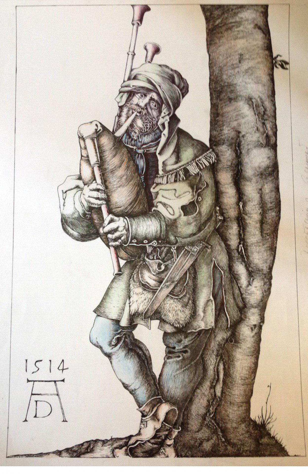 Piper (copy) Drawing - Oleg Manzhelei - Jose Art Gallery