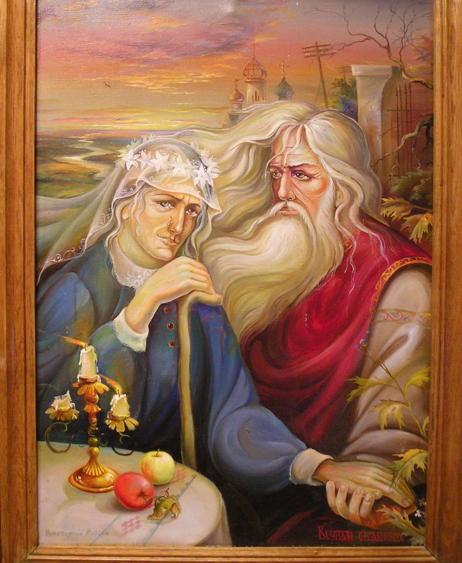 Eternal wedding Painting by Ruslan Naraevskyi