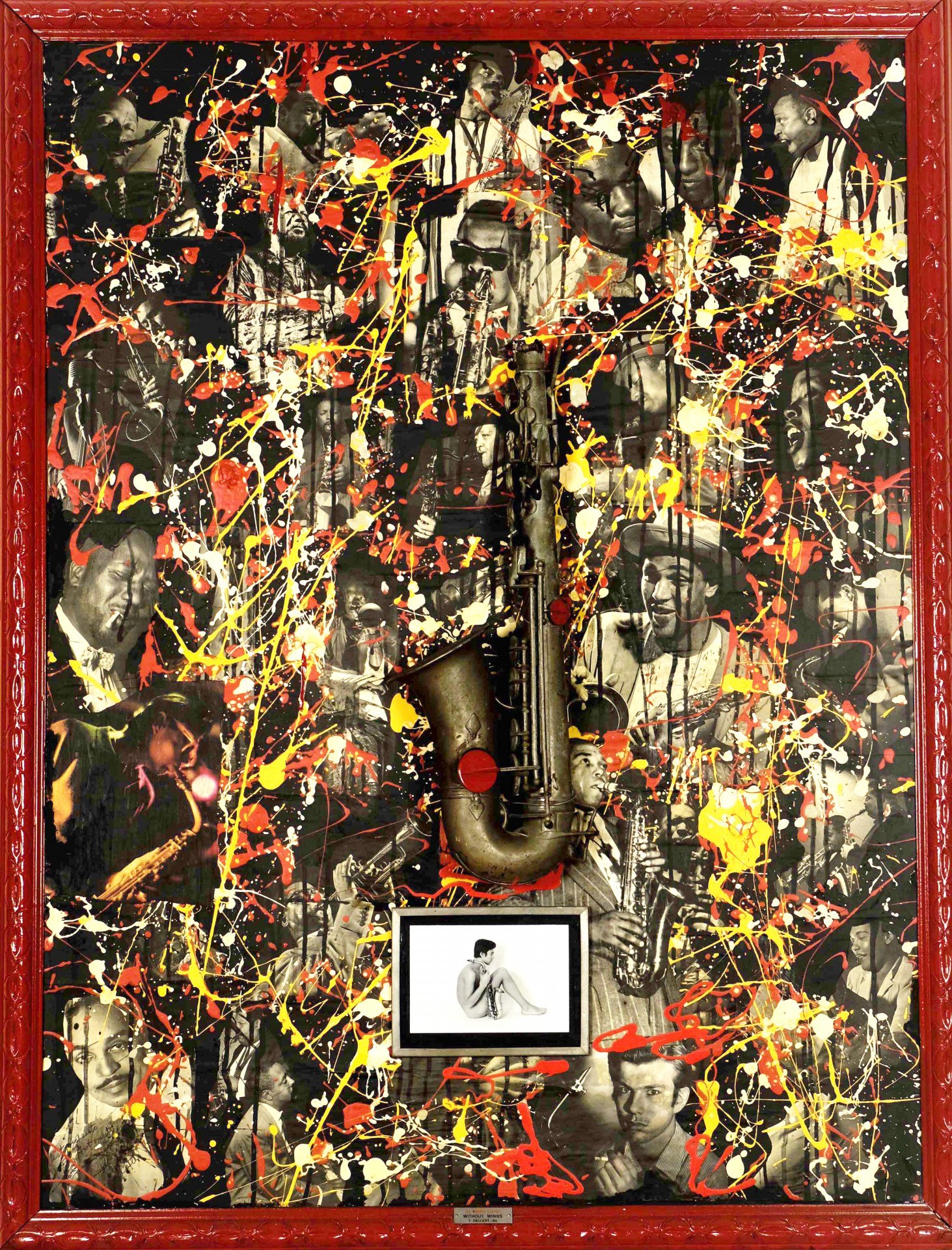 Pollock and Parker Painting by Thomas Dellert