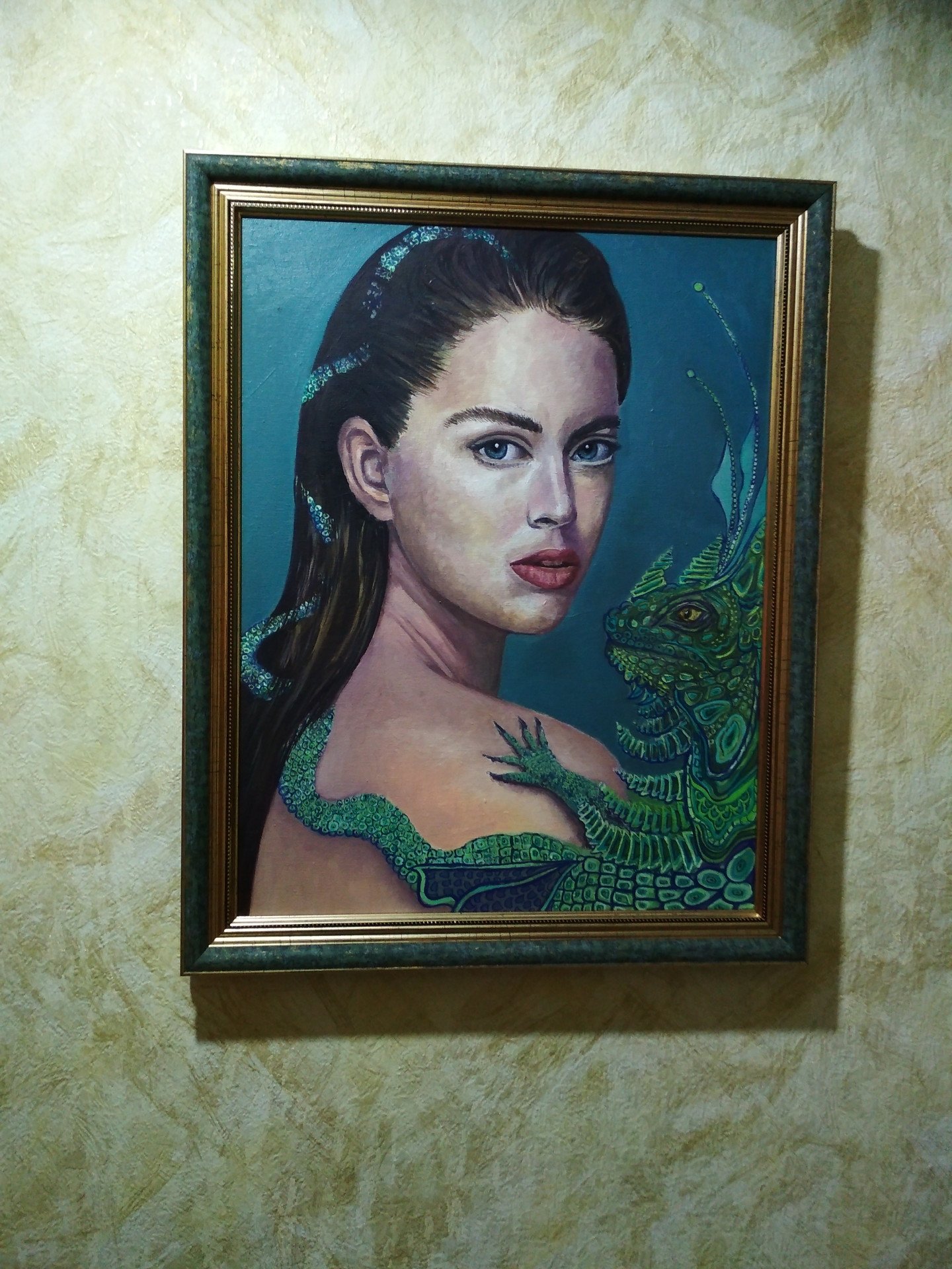 Âme de dragon Peinture de Anastasiia Khiamialiainen - Jose Art Gallery