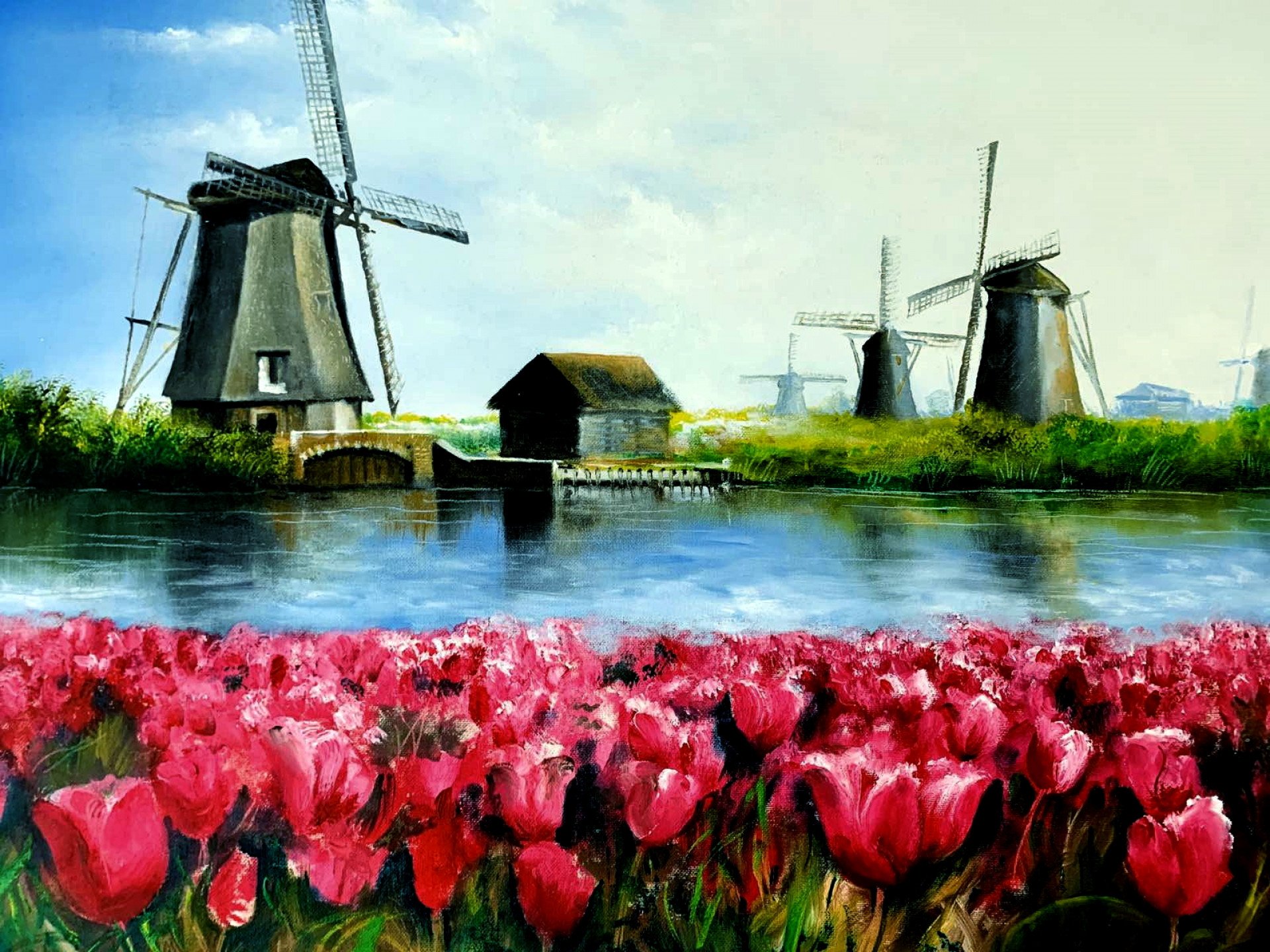 Holland Painting by aleksandr kovgunov - Jose Art Gallery