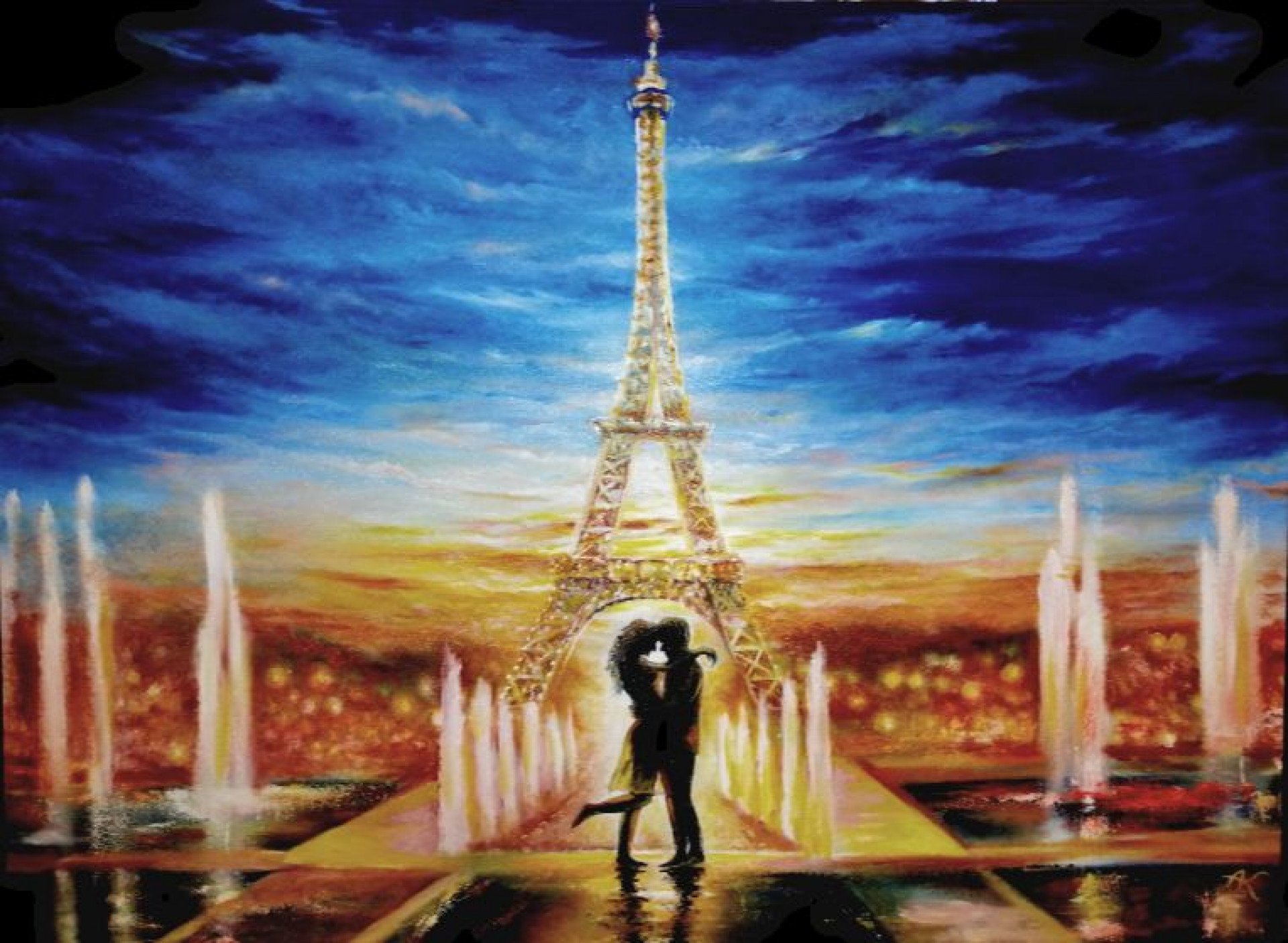 Paris Painting by aleksandr kovgunov - Jose Art Gallery