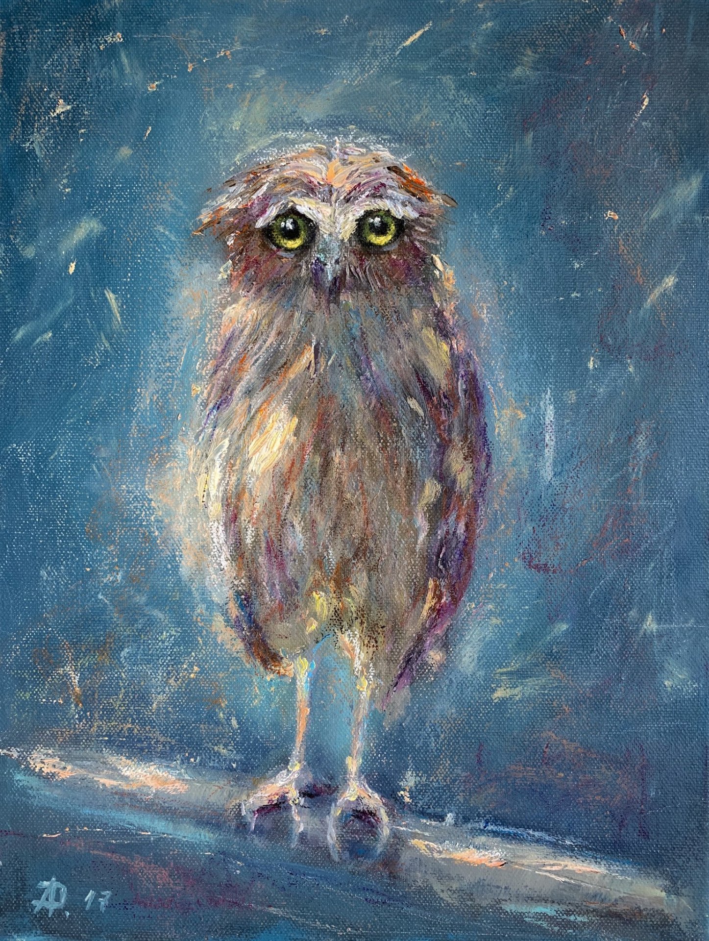 The Cute Painting by Oleksandra Dzhurenko - Jose Art Gallery