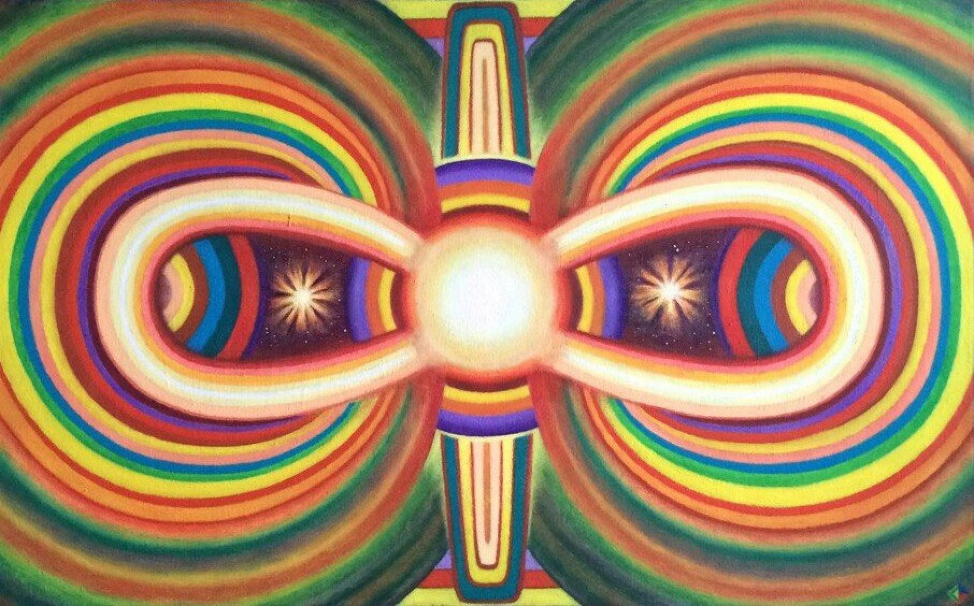 Symphony of infinity Painting by Vitaliy Slastyanikov