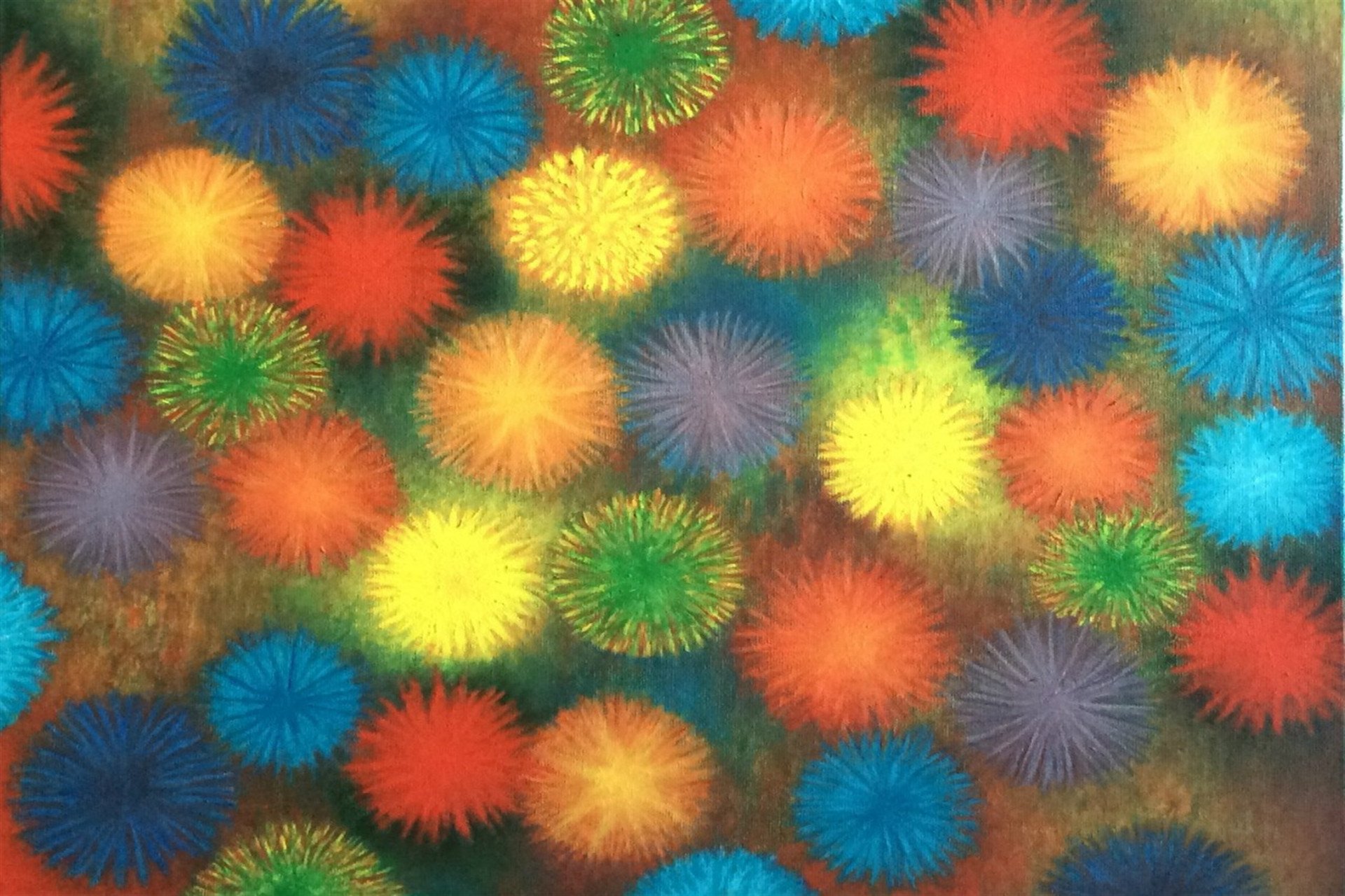 Broken flowers Painting by Vitaliy Slastyanikov