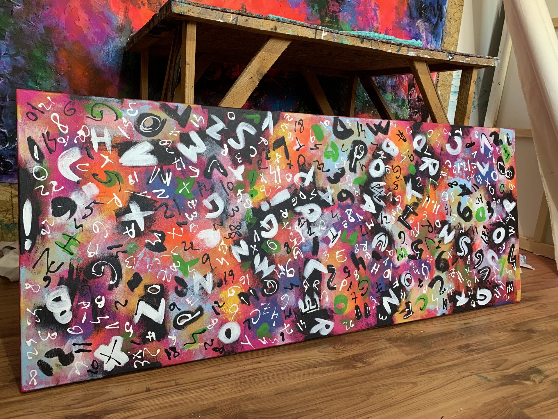 Life in Colors 21 Painting by Veronica Vilsan - Jose Art Gallery