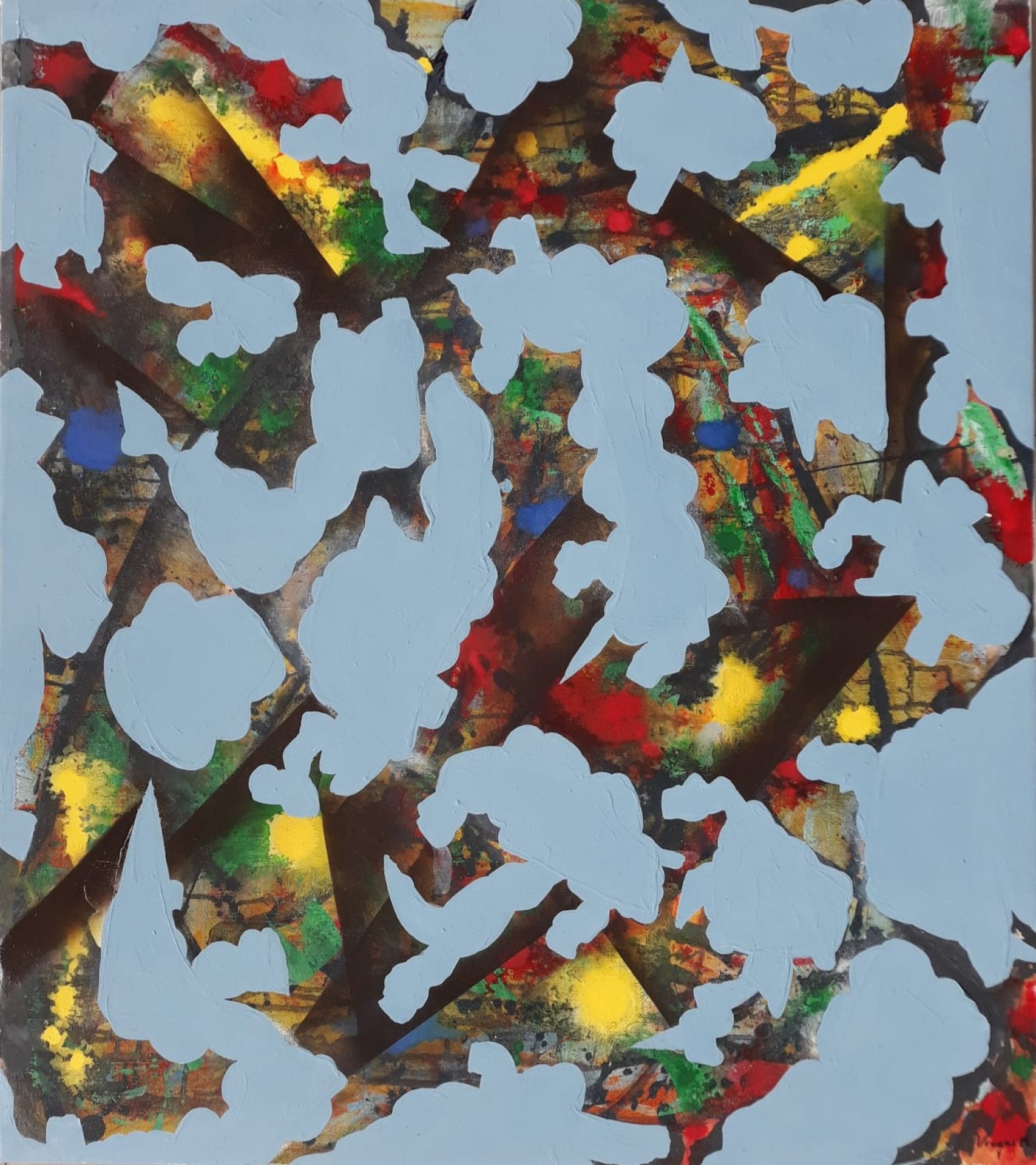 Entropy Painting by Michele Vargas - Jose Art Gallery