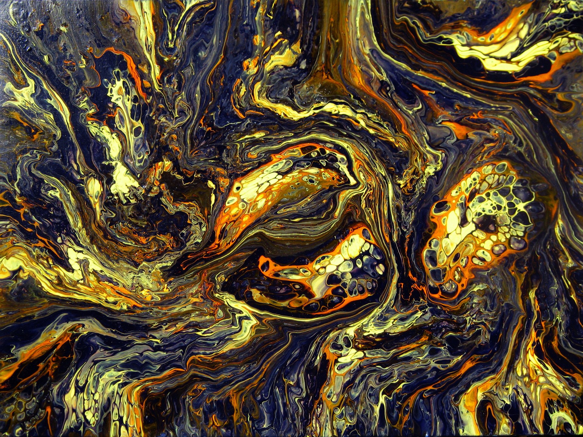 Symbiogenesis Painting by Stefano Barbaresco