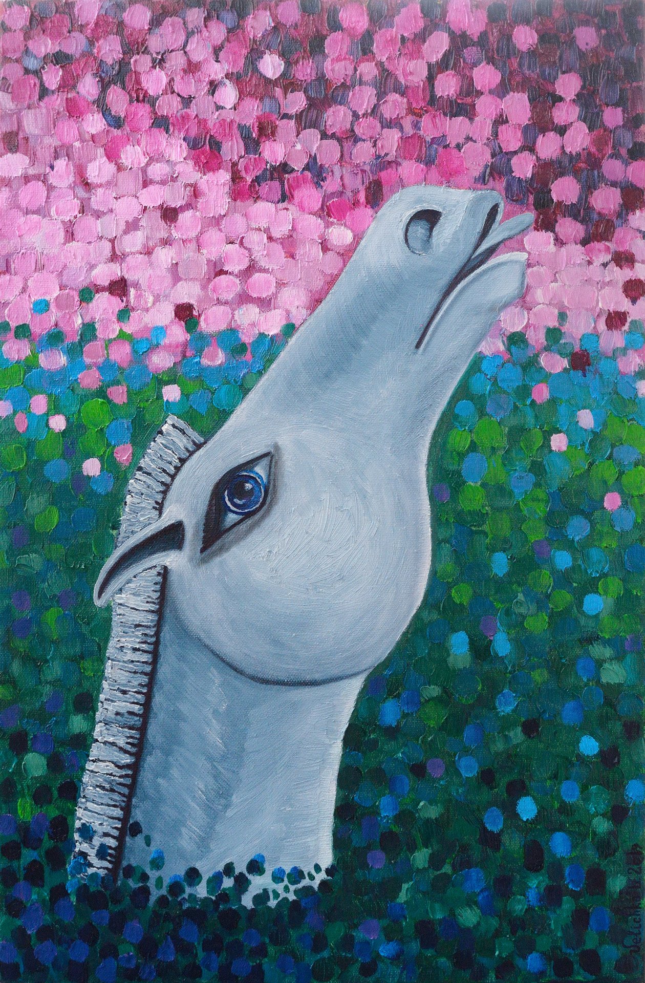 Feeling of inaccessible Painting by Lina Sokolovska