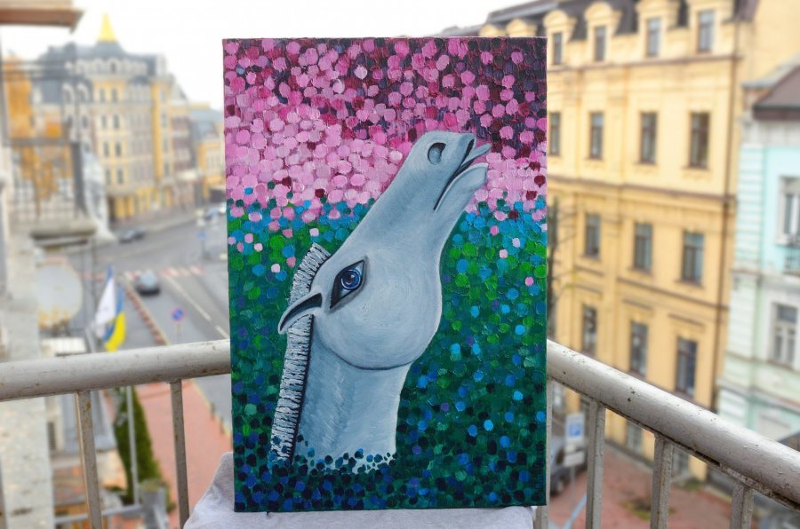 Feeling of inaccessible Painting by Lina Sokolovska