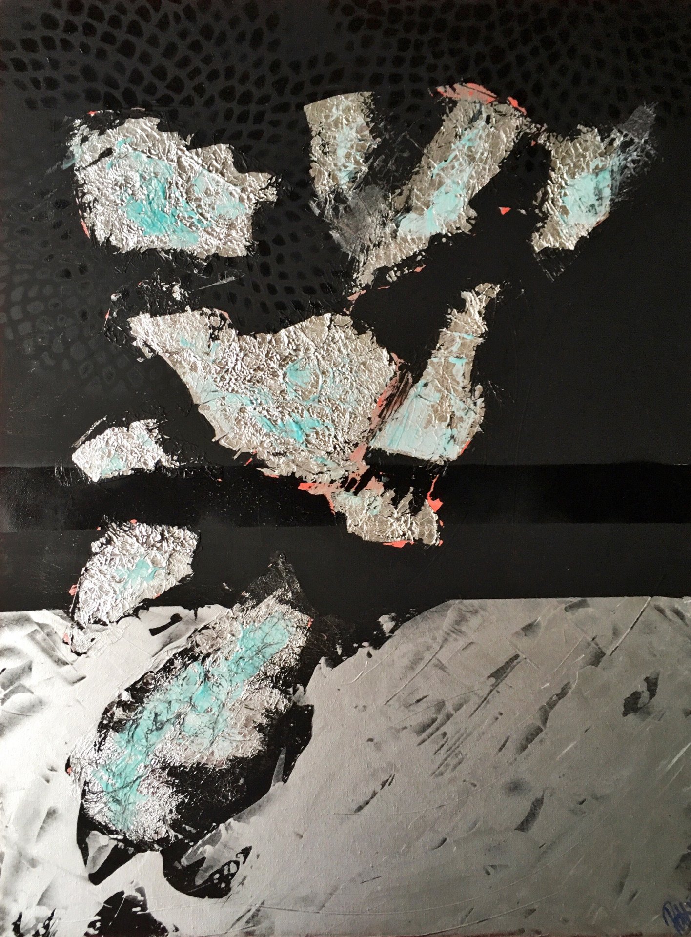 FEELING III Painting by Laura Lili Racz - Jose Art Gallery