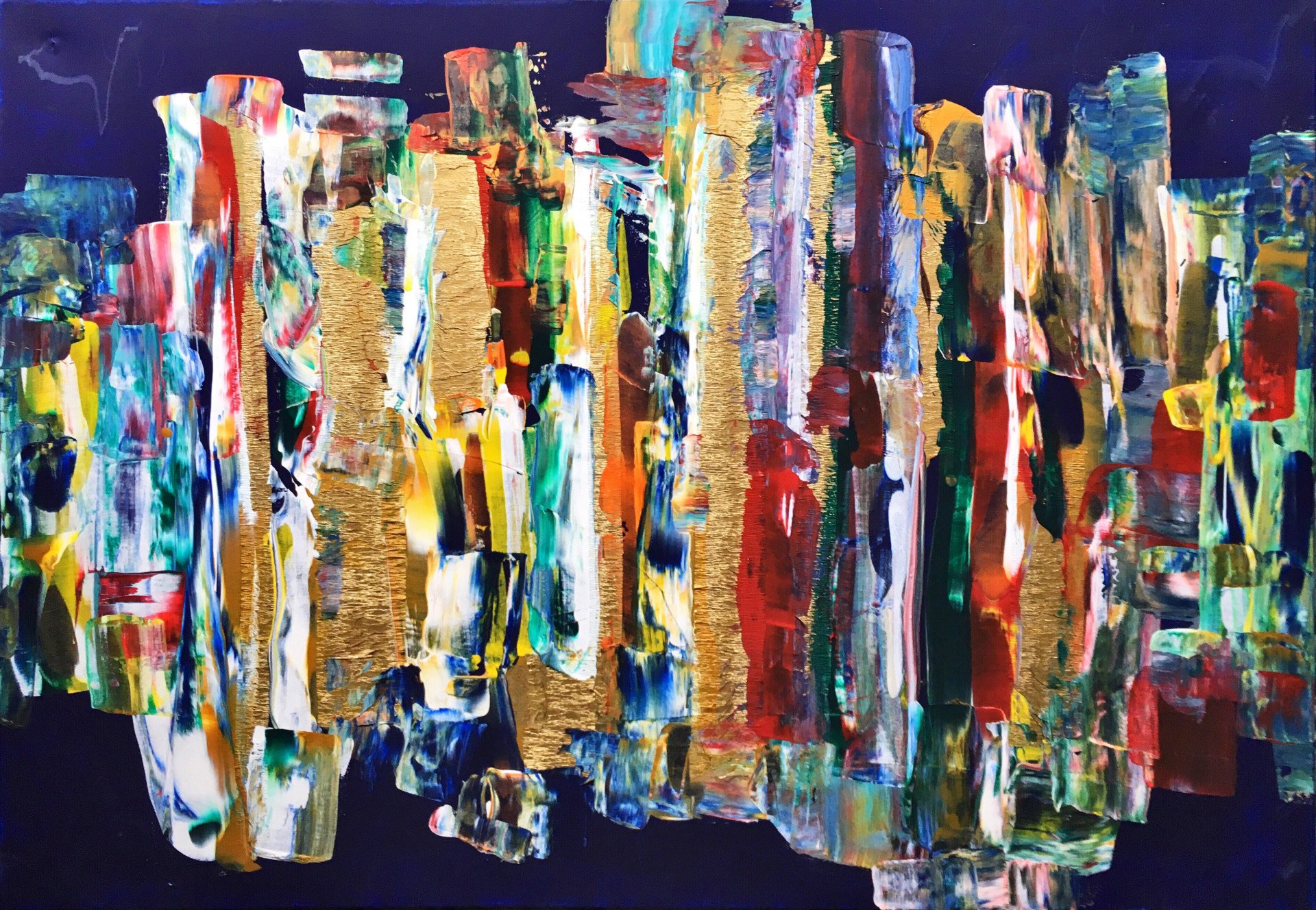 CARNIVAL Painting by Laura Lili Racz - Jose Art Gallery