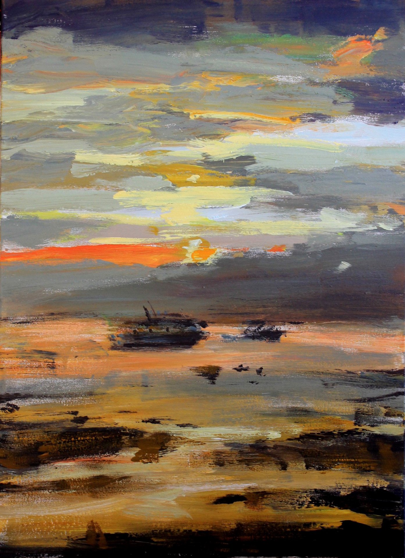 Dawn Painting by Mykhailo Tymchuk - Jose Art Gallery