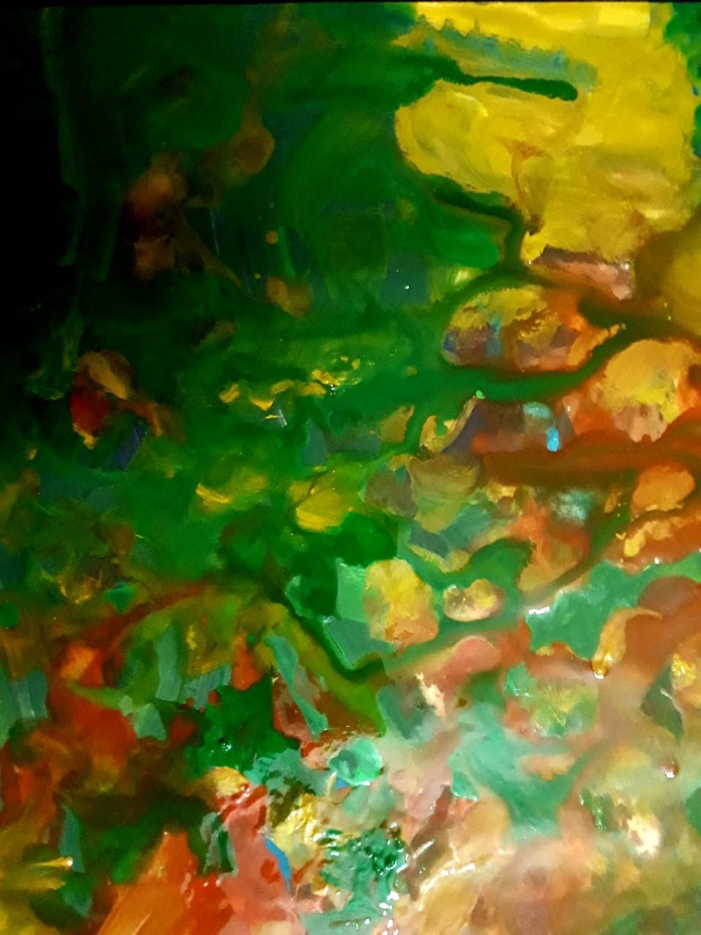 Nature.. Painting by Sreedhar Eligala - Jose Art Gallery