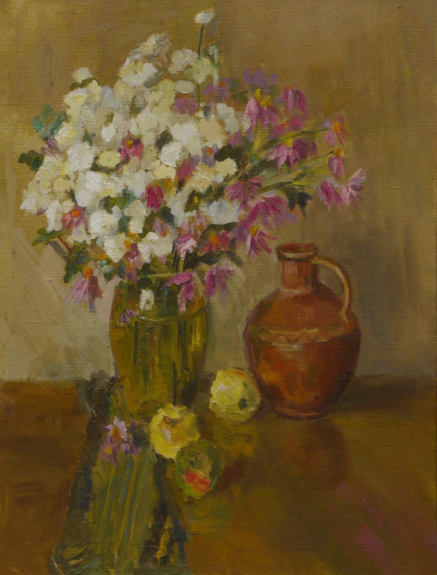 Warm still life Painting by Elena Lykhodid - Jose Art Gallery