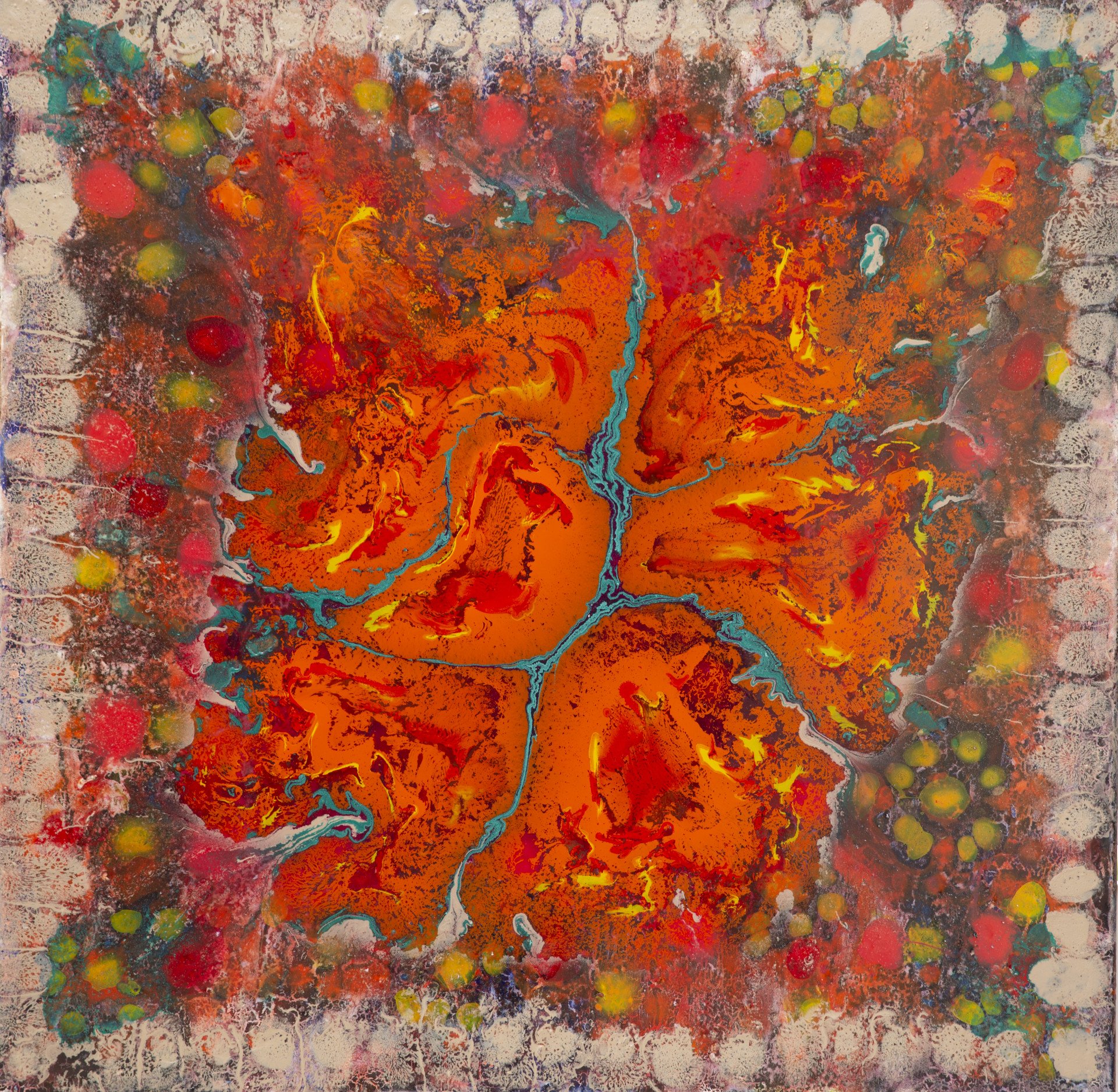 Color Movement Nº 21 Painting by Nogueira de Barros