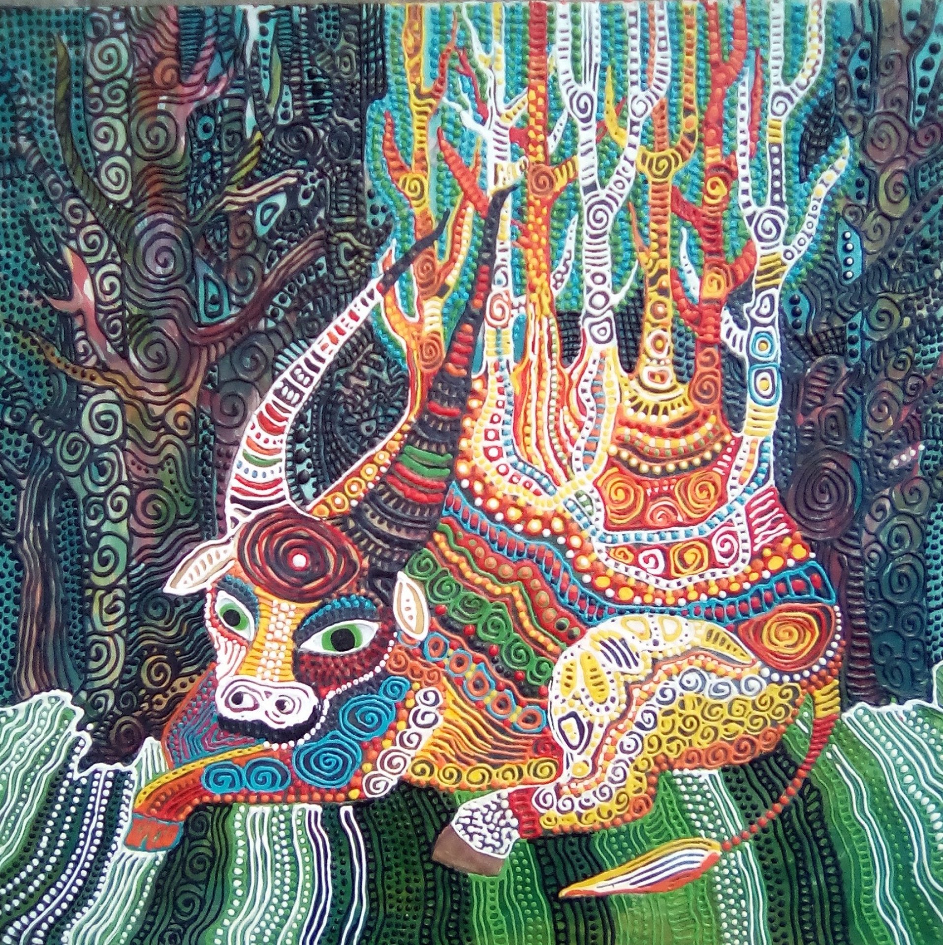 Ecology Painting by Daria Labutova - Jose Art Gallery