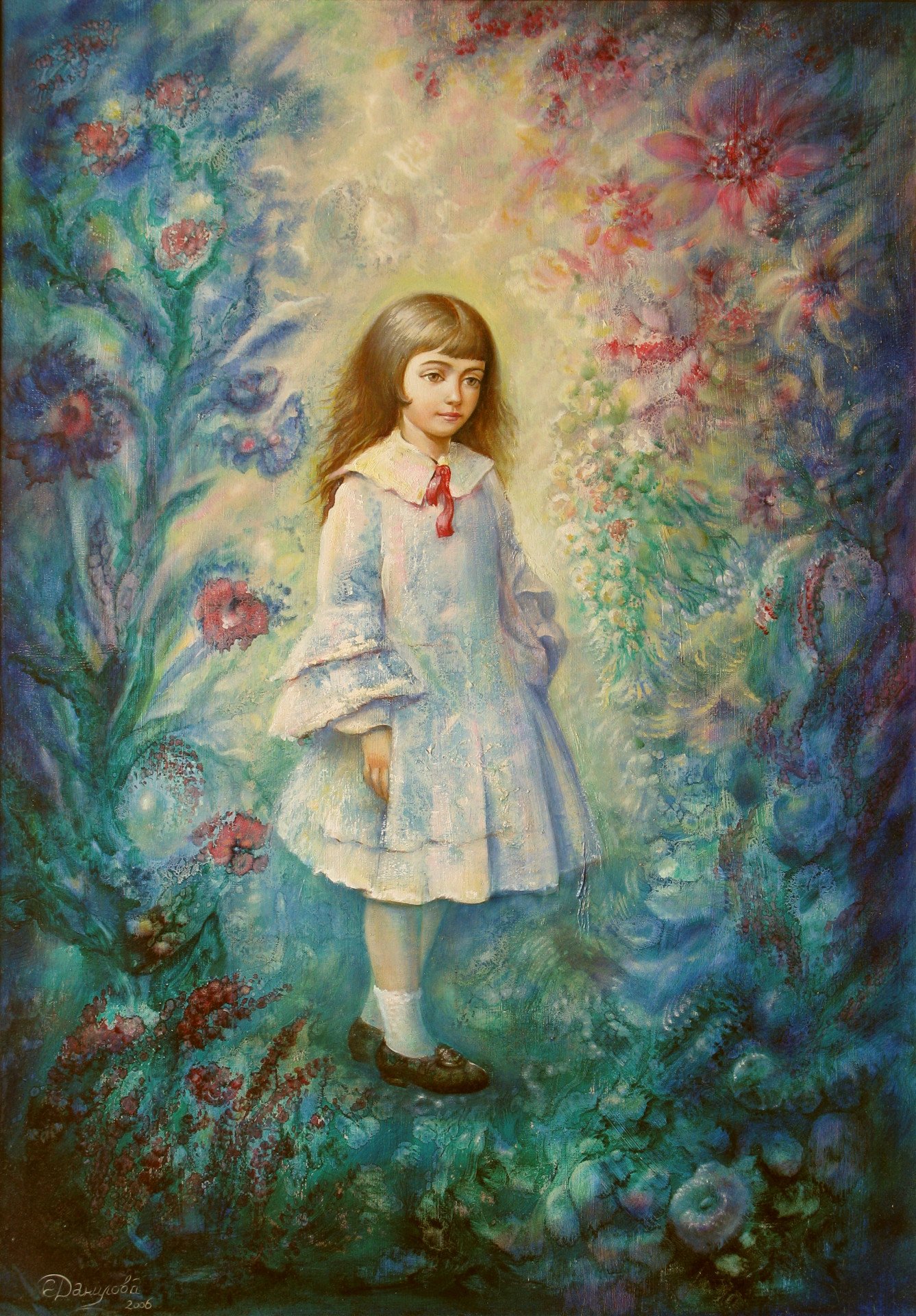 Alice Painting by Yevheniia Danylova - Jose Art Gallery