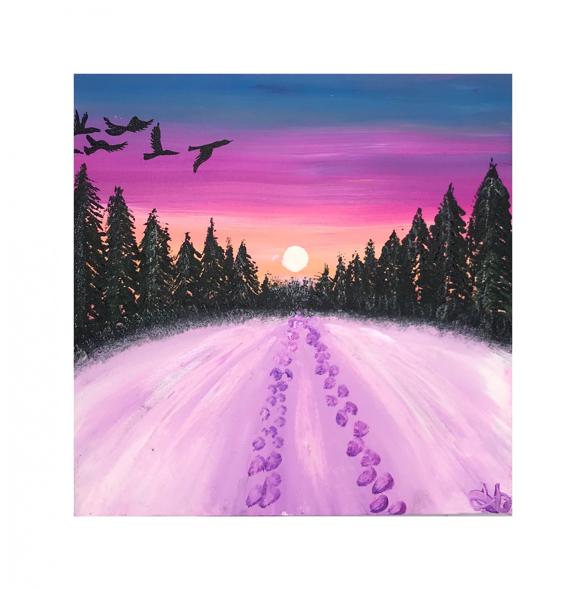 Way Painting by Polina Redchick - Jose Art Gallery