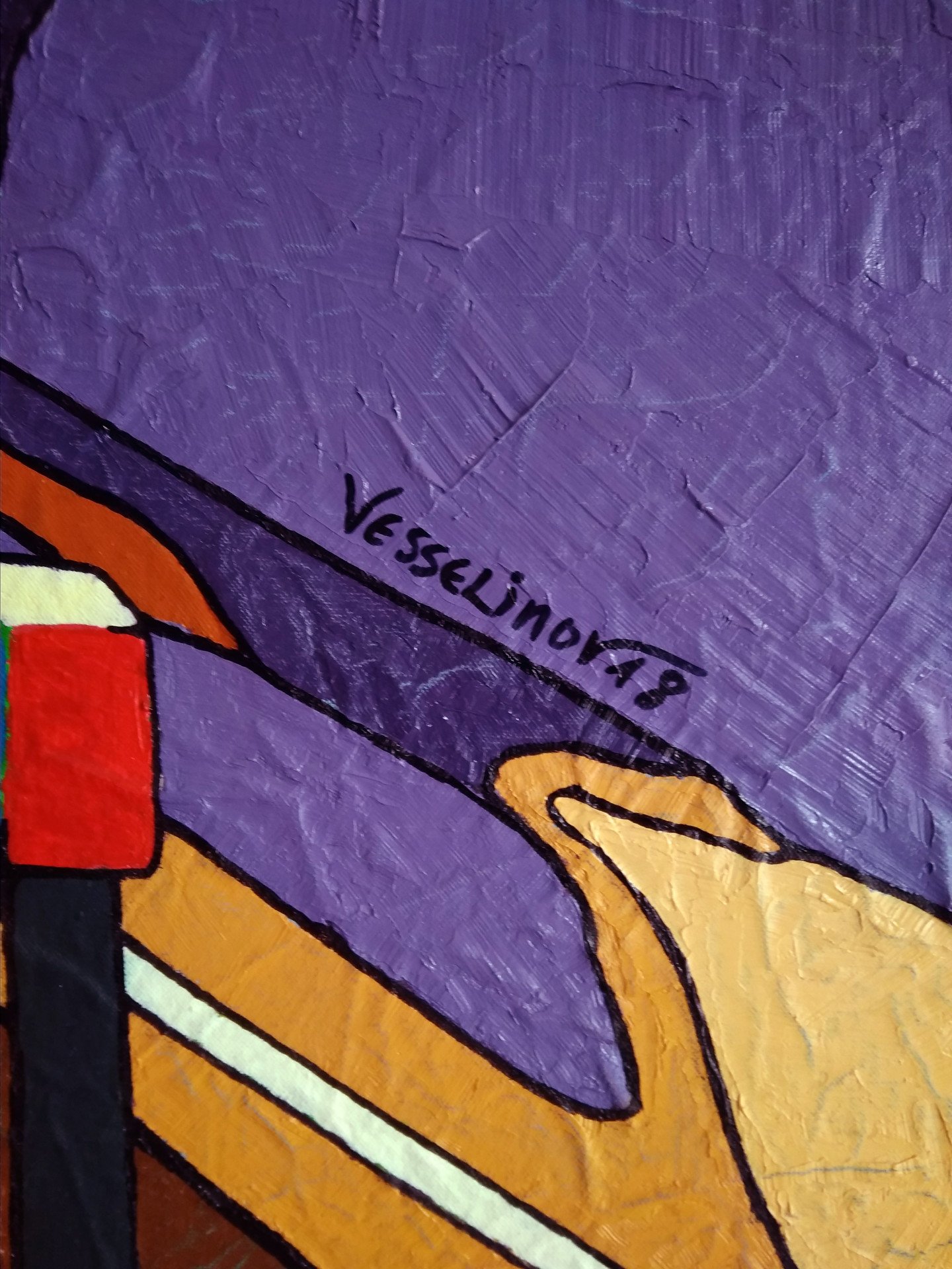 Miss Tanya O'Callaghan Painting by Vlado Vesselinov - Jose Art Gallery