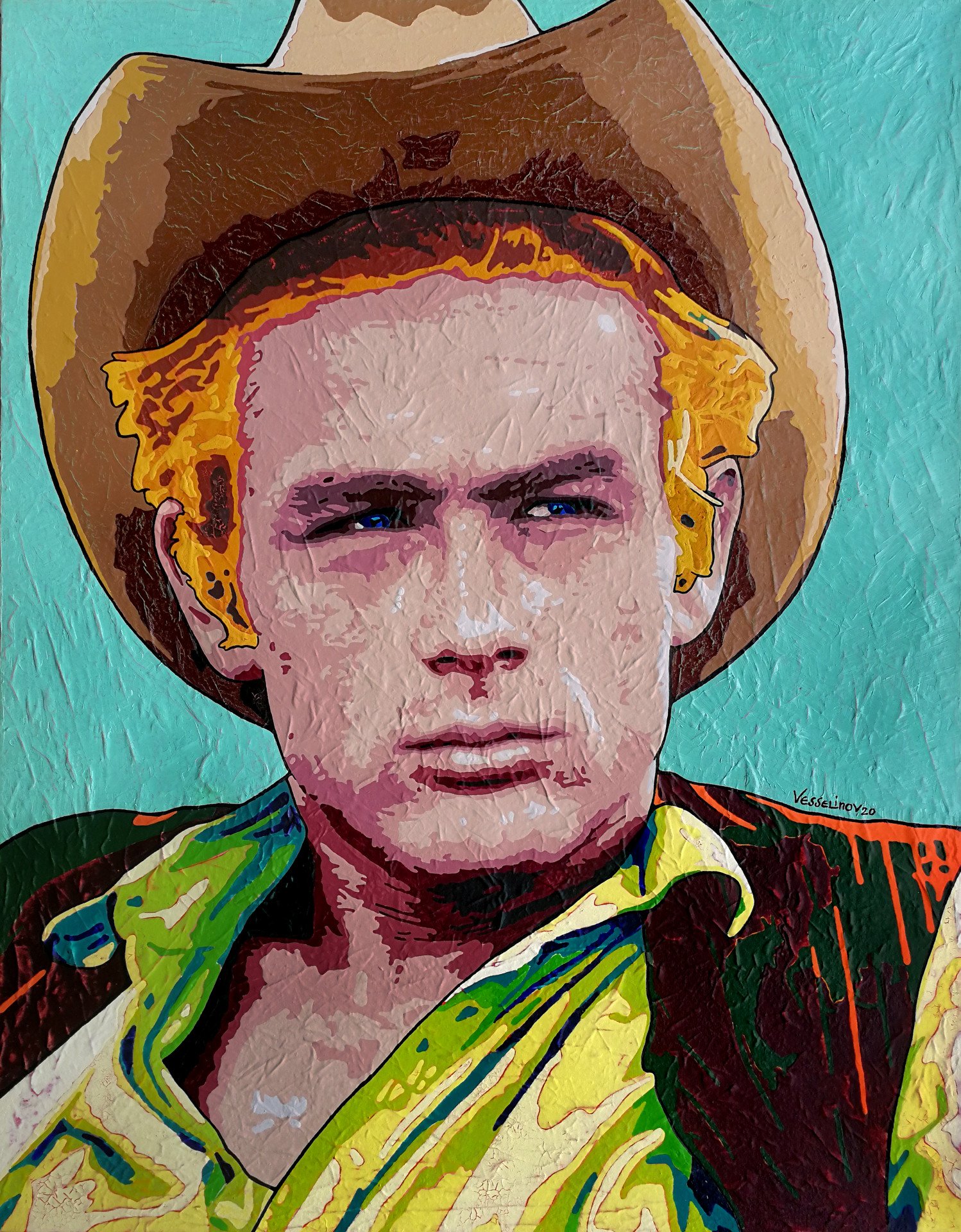 James Dean Painting by Vlado Vesselinov - Jose Art Gallery