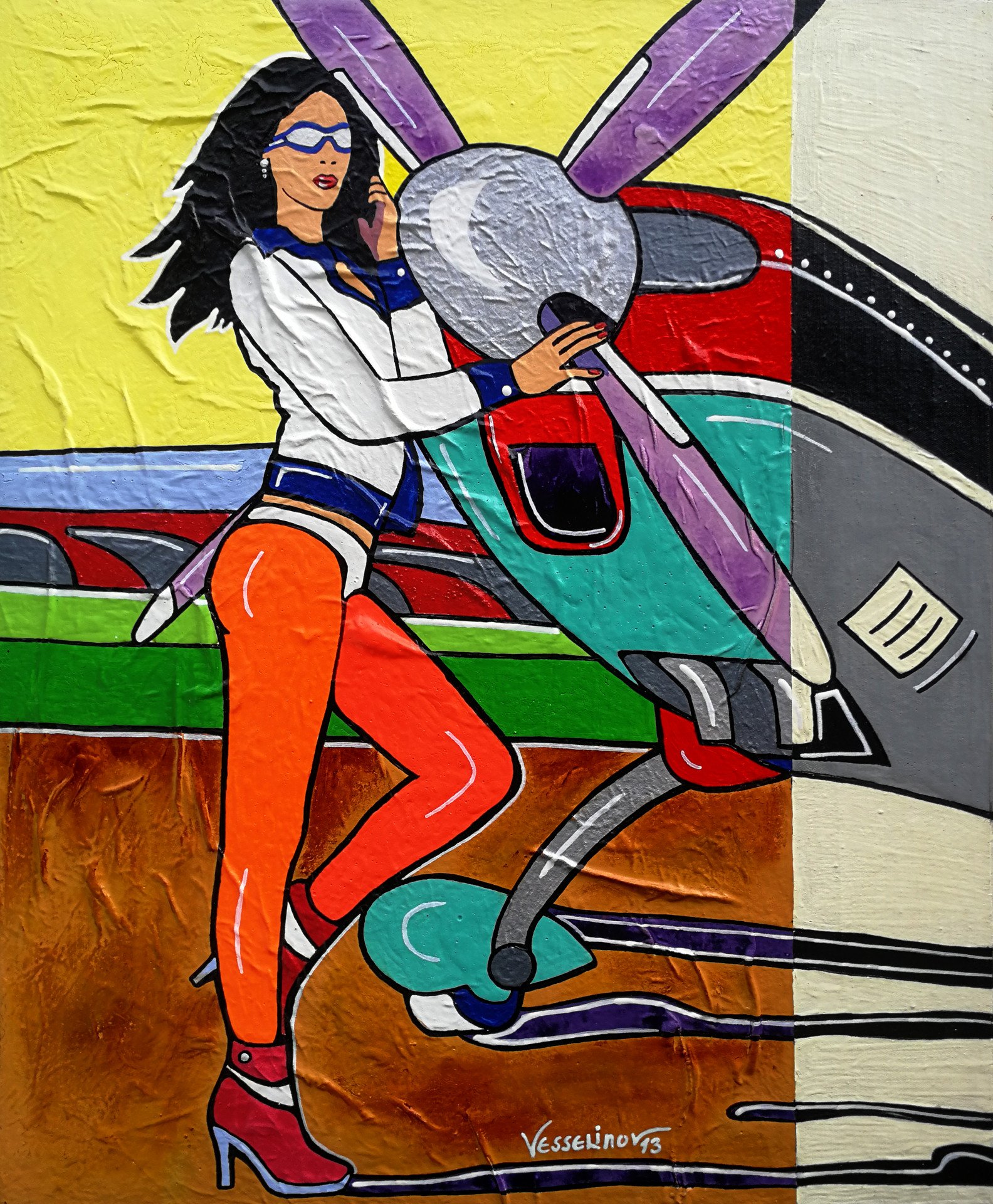 The Sentimental Journey Painting by Vlado Vesselinov