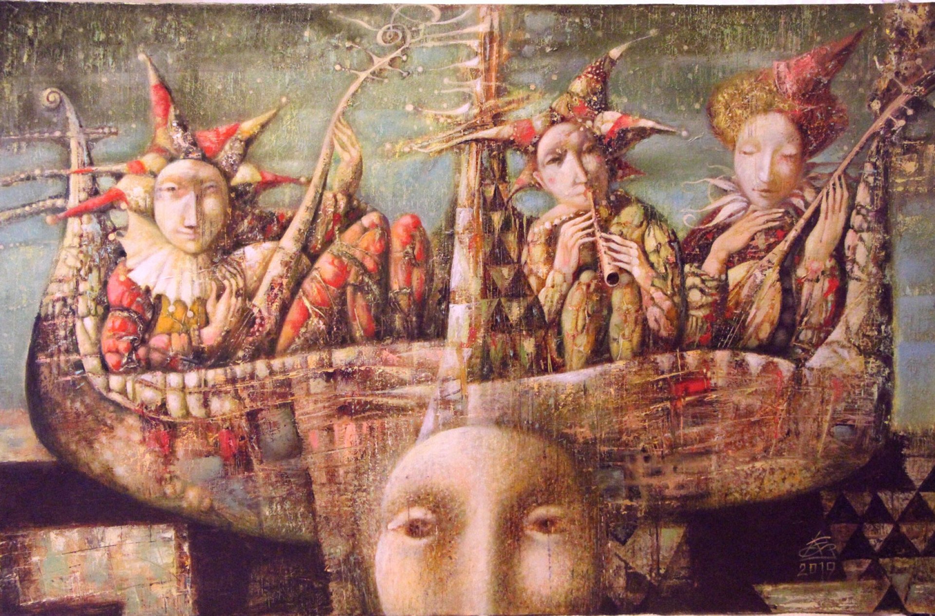 One summer carnival Painting by Igor Bragin