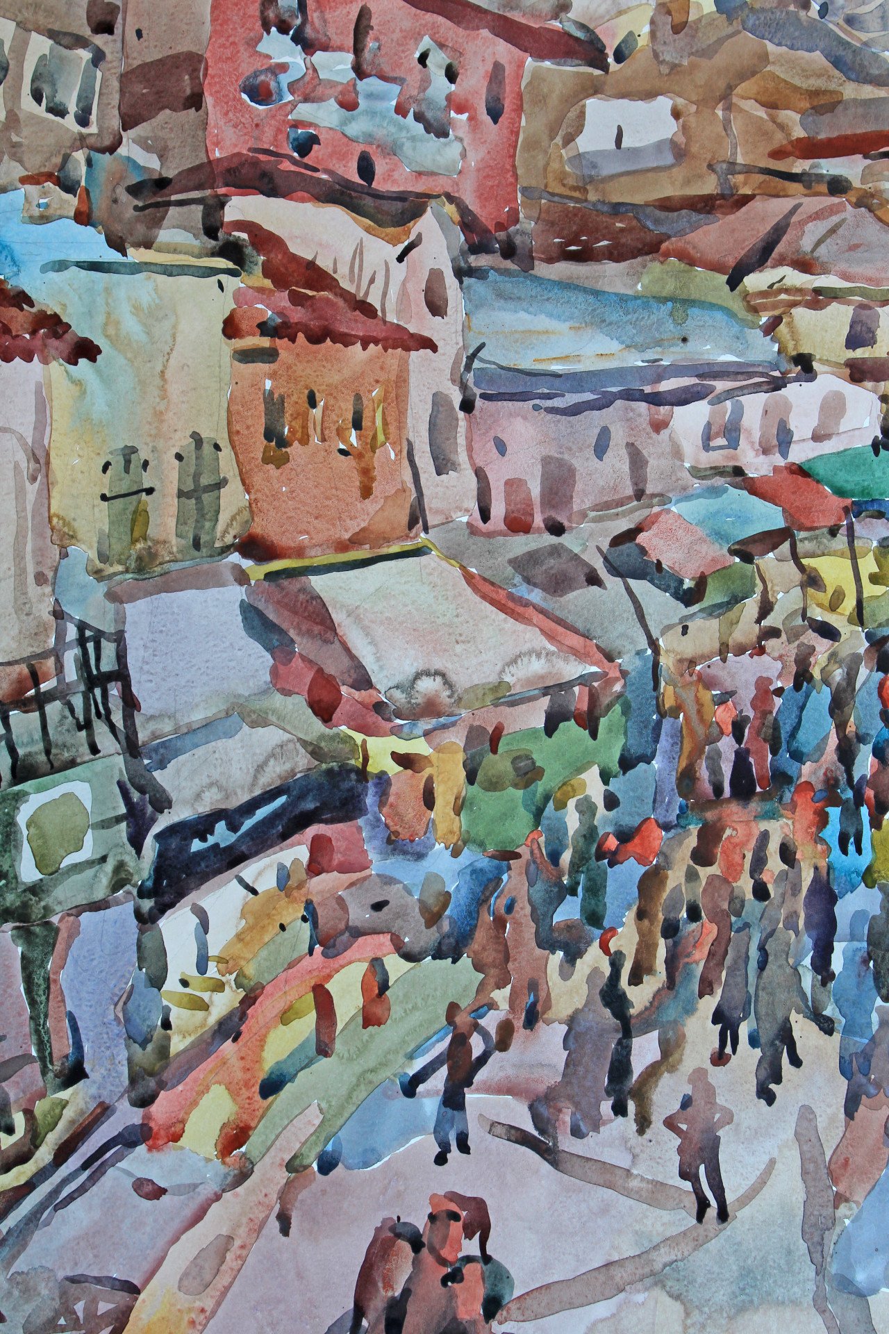 Streets of Izmir Painting by Tetiana Belashchuk - Jose Art Gallery