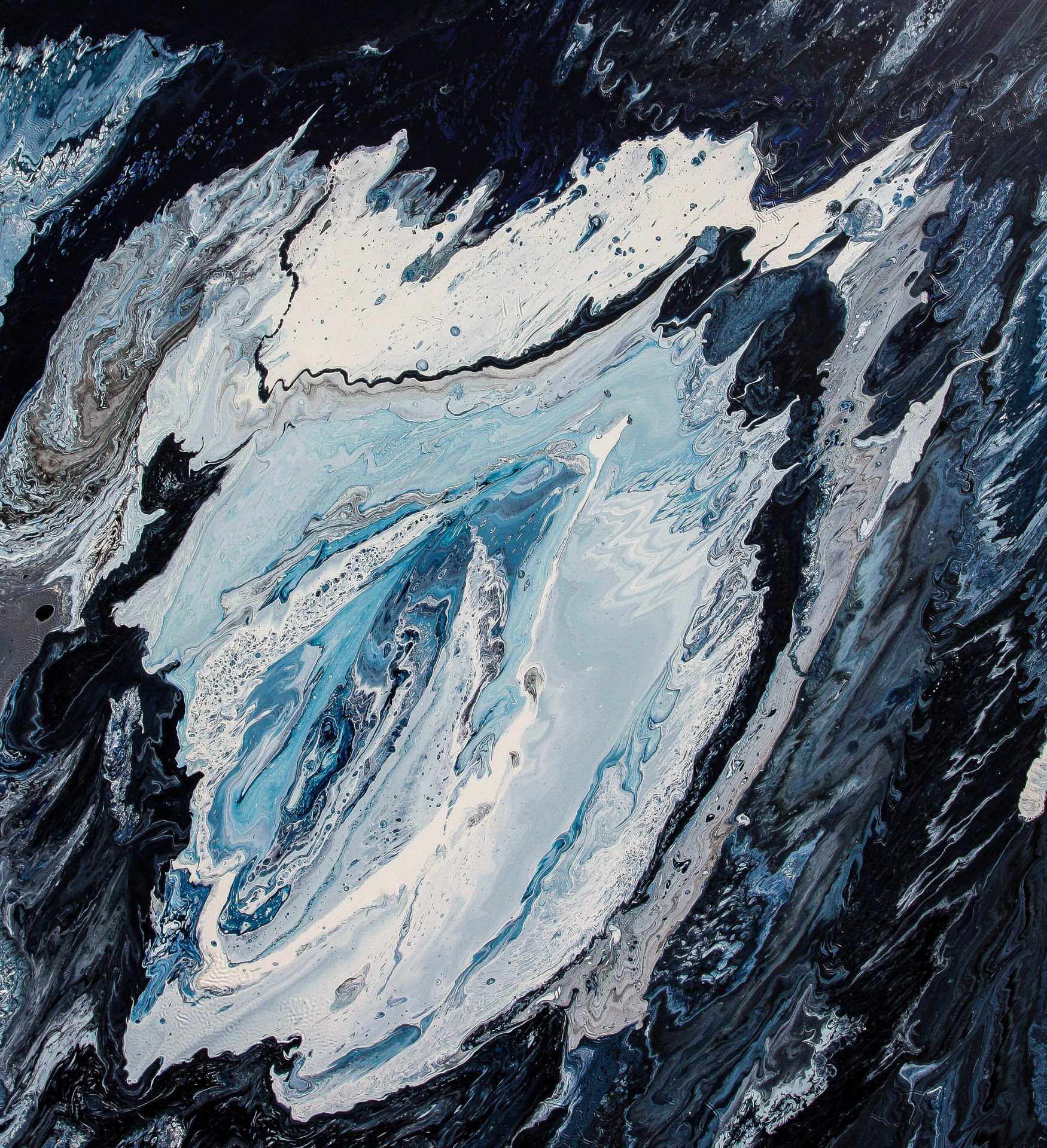 Melting Painting by Anna Bitaieva - Jose Art Gallery