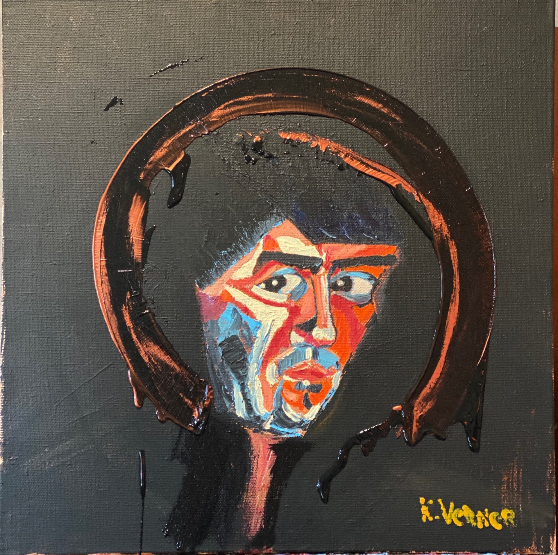 Kozak Painting by Konstantin Verner - Jose Art Gallery