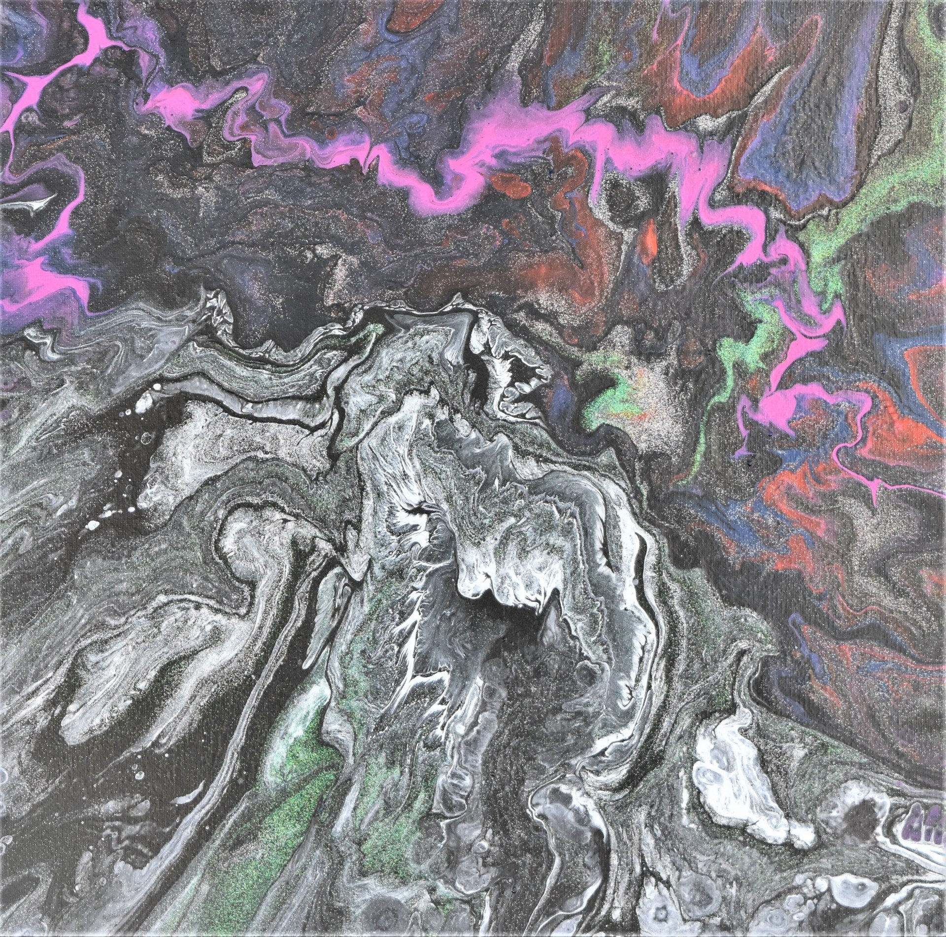 Misty Divide Painting by Rebekah Evans - Jose Art Gallery