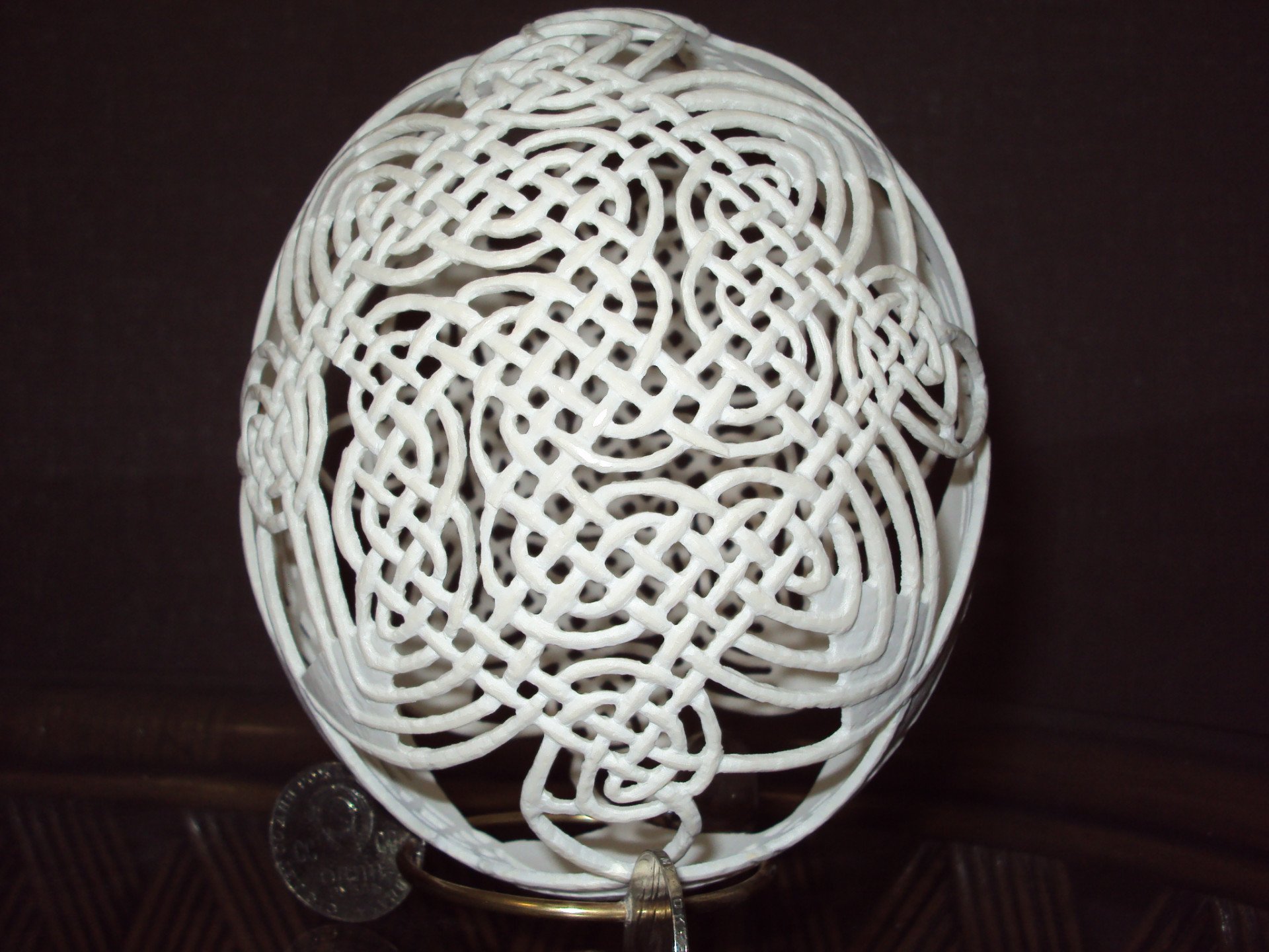 The lettering and swastika Sculpture - Alexander Dmitriev