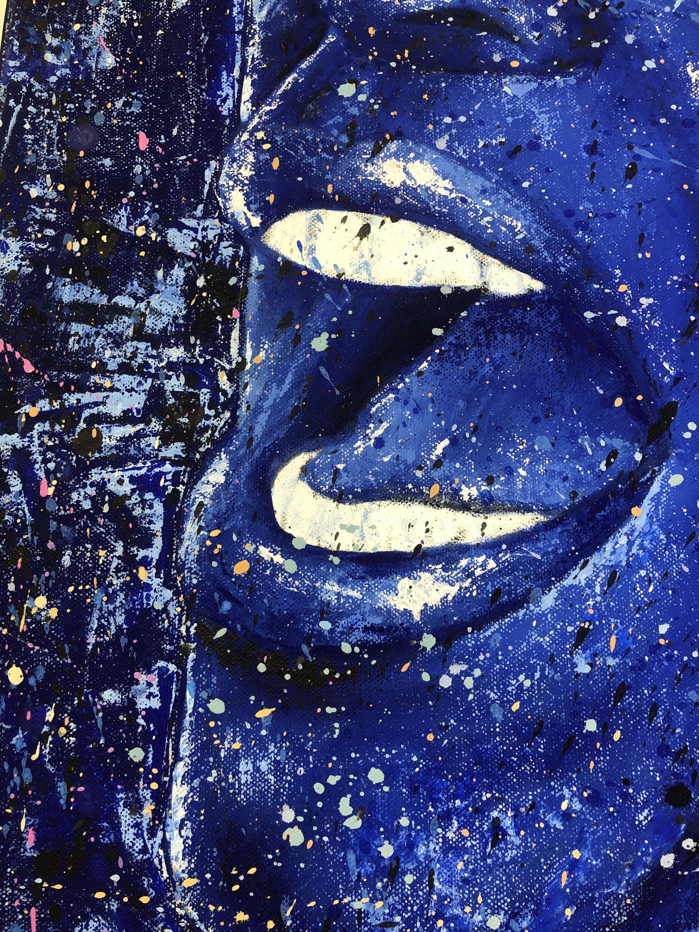 Painting "Whitney Houston" | Artist Veronika Yevseieva | Jose Art Gallery