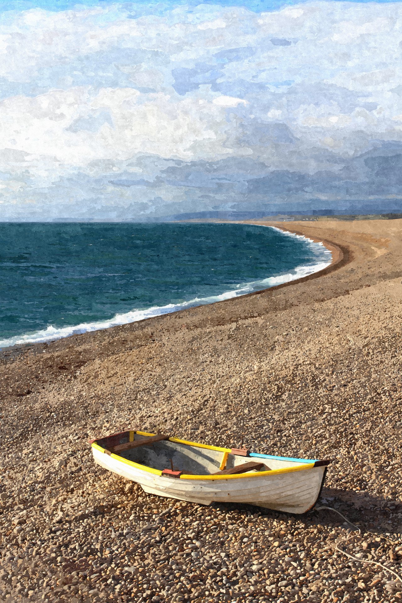 Beach Boat Photography - DAVID LACEY - Jose Art Gallery