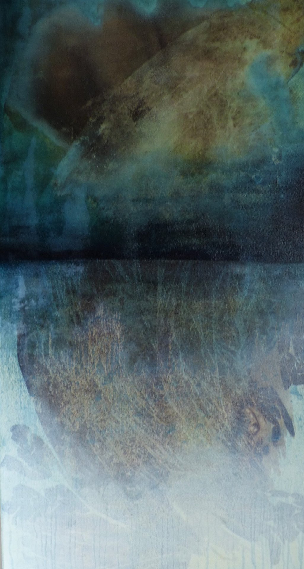 Hemisphere, Transition series Painting by Beata Czudor